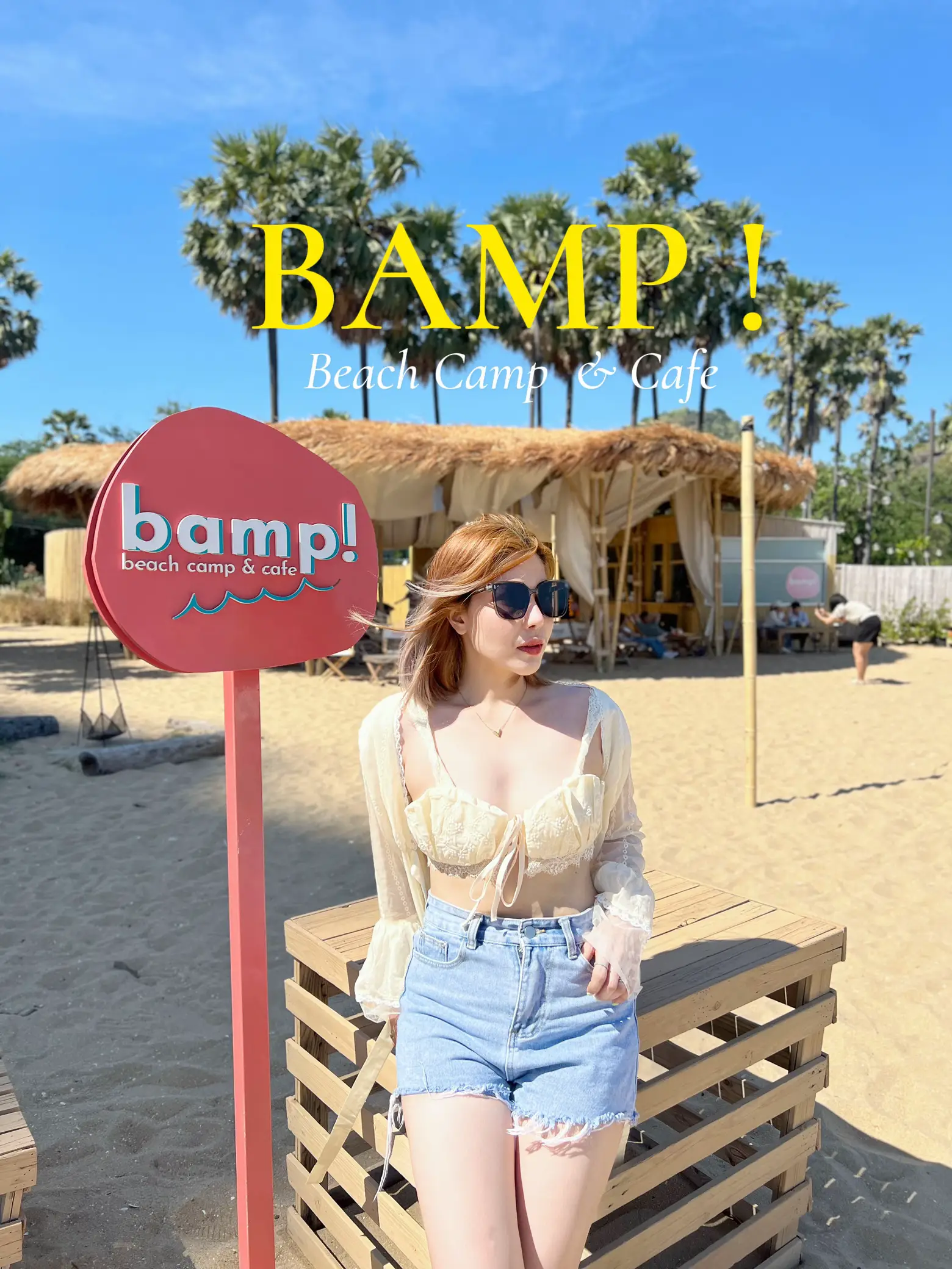 bamp beach & cafe | แกลเลอรีที่โพสต์โดย Nunu ️ | Lemon8