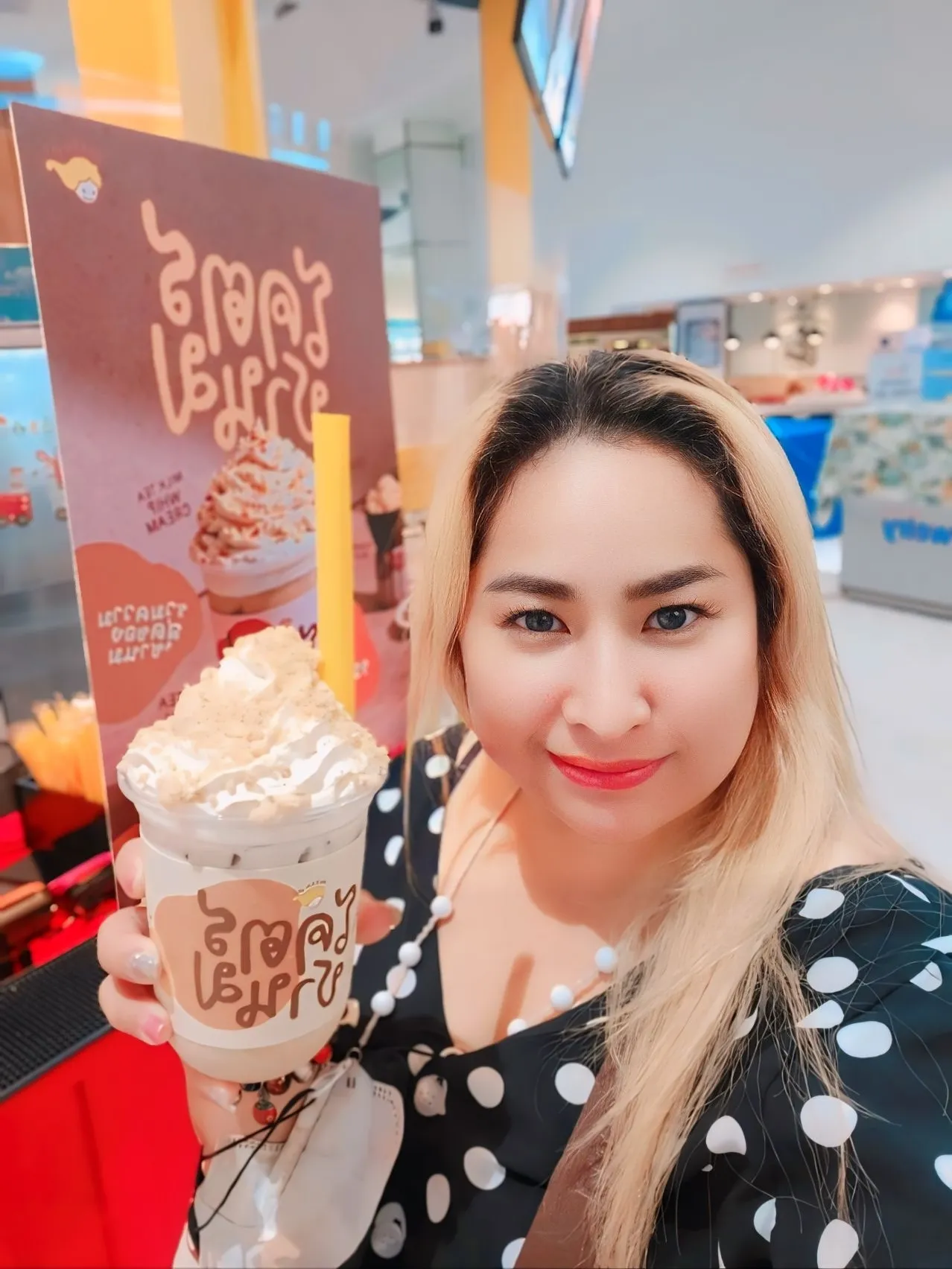 แนะนำ เมนูใหม่ ⭐️ “โคตรชานม”🧋 | แกลเลอรีที่โพสต์โดย firstone | Lemon8