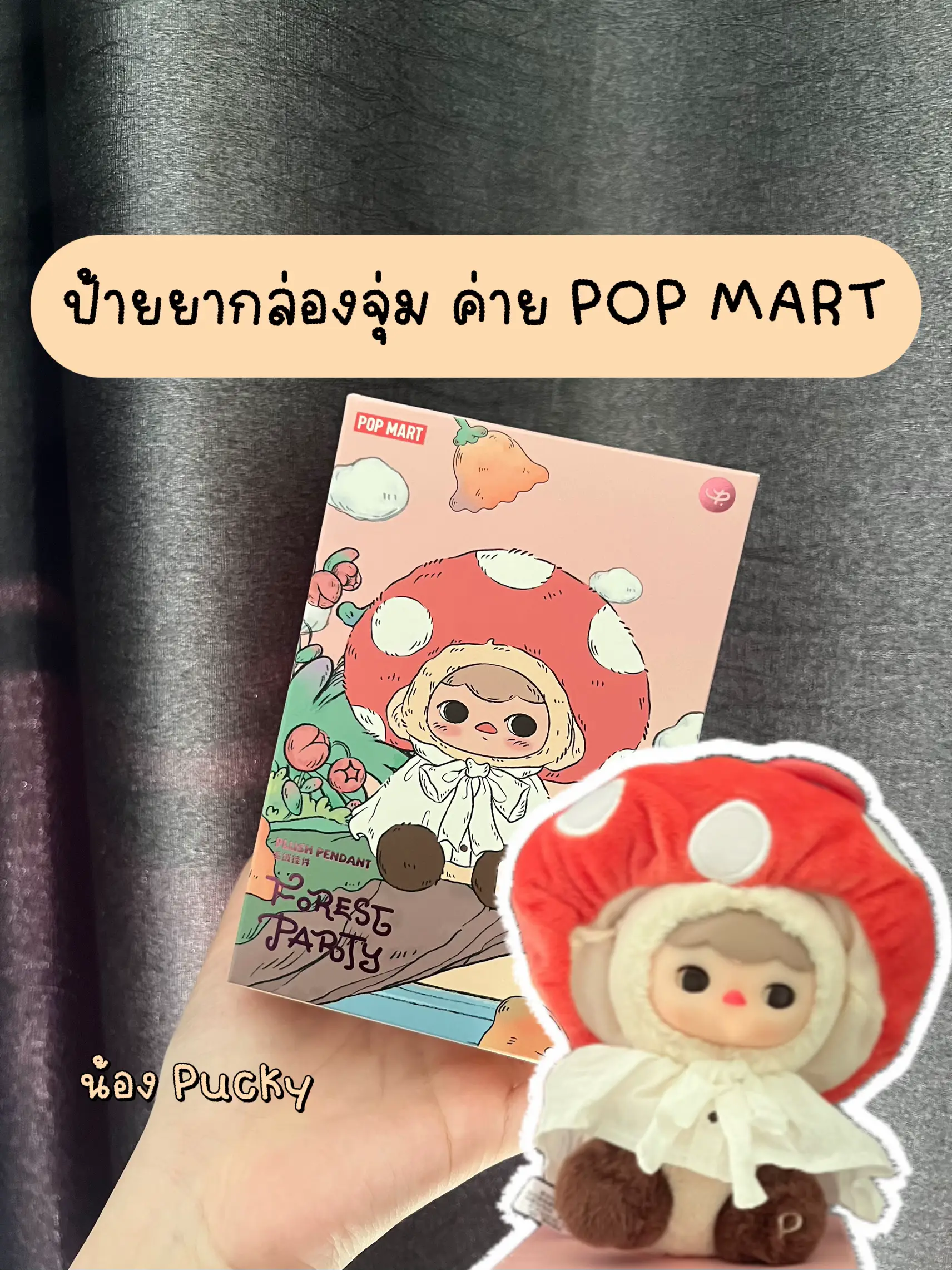 ป้ายยากล่องจุ่ม ค่าย POP MART EP.2 📦 | แกลเลอรีที่โพสต์โดย Ticha🌥 | Lemon8