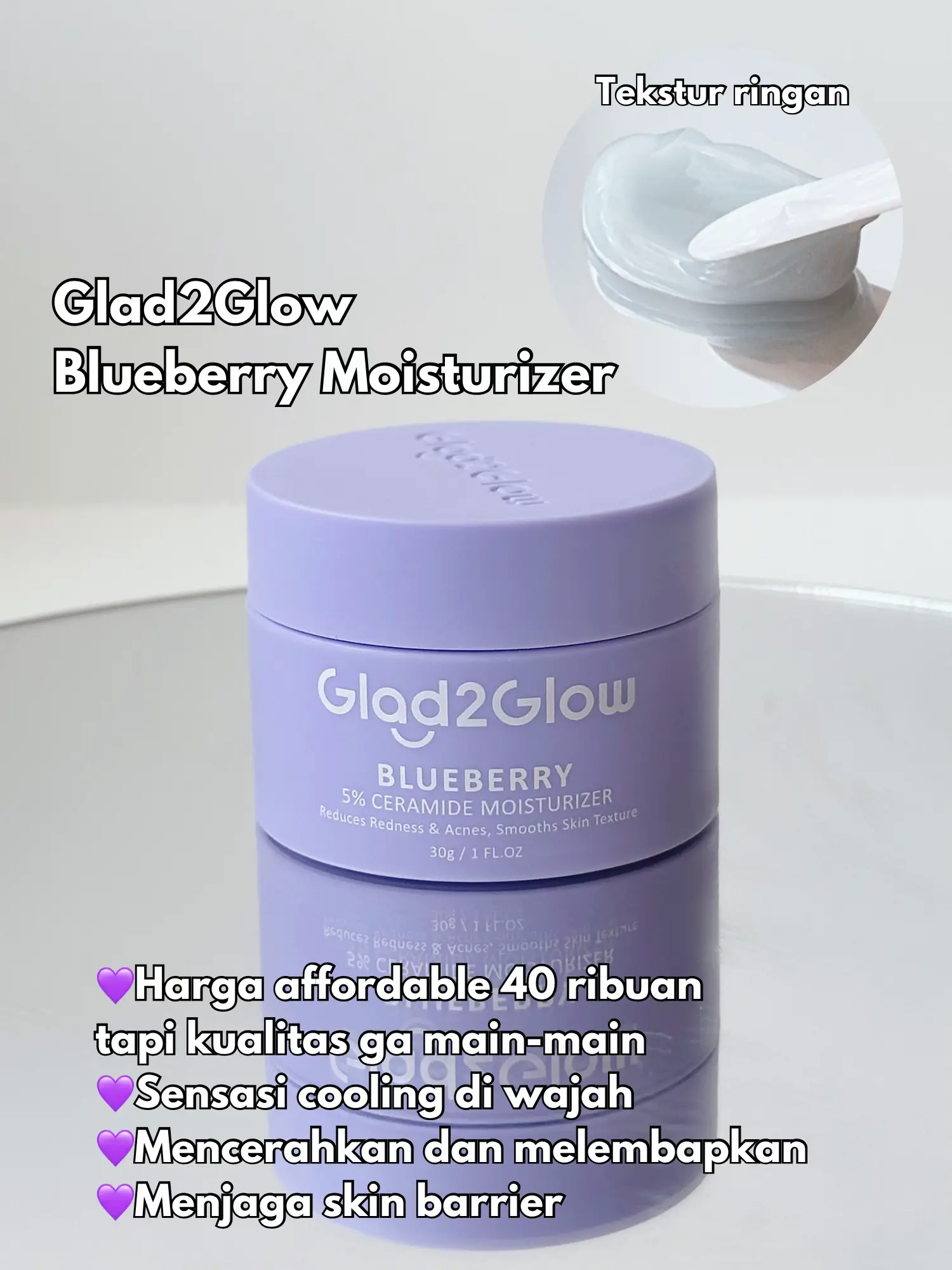 18 ide Perbedaan Moisturizer Glad2glow Ijo Dan Ungu teratas di 2024