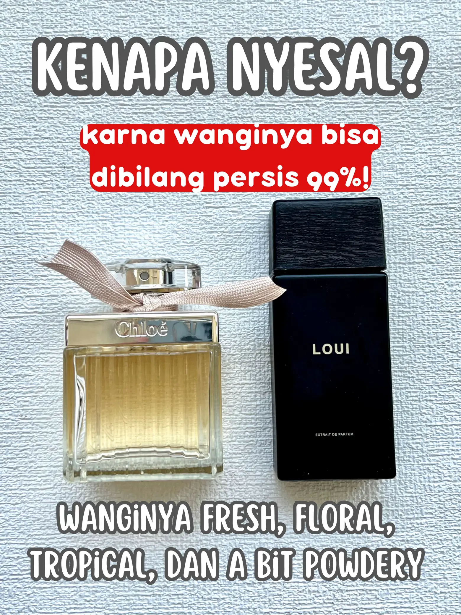 NYESEK! BUANG” UANG UNTUK PARFUM YG WANGINYA SAMA😭 | Galeri diposting oleh 𝓙𝓸𝓬𝓮𝓵𝔂𝓷 | Lemon8