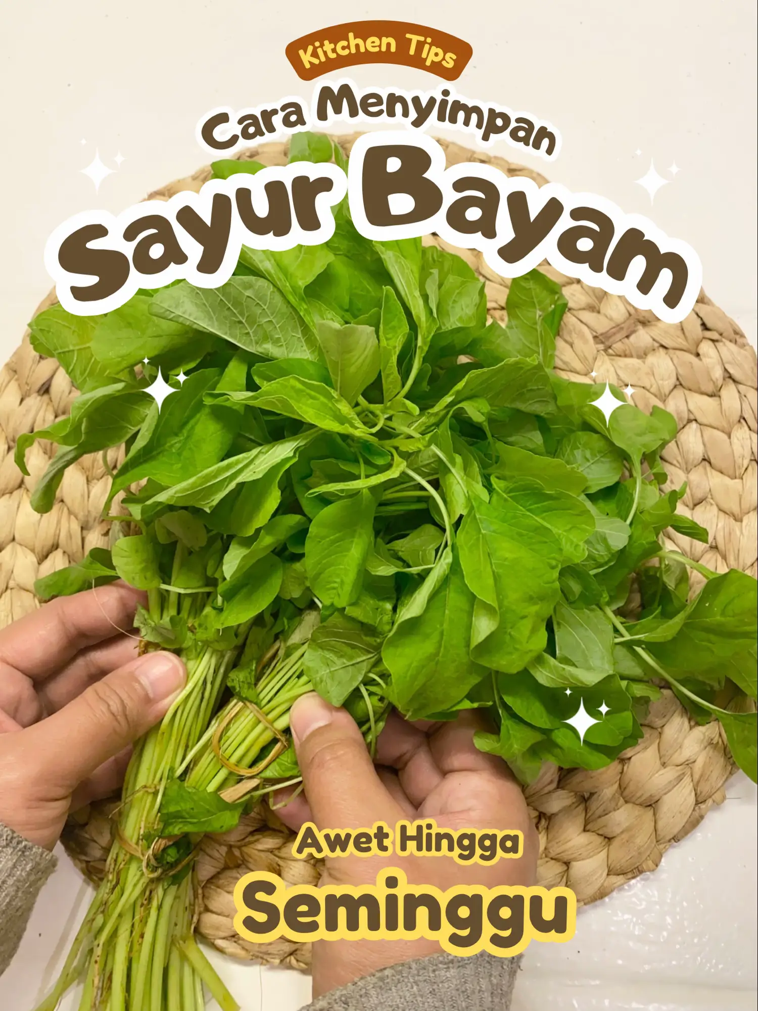 Cara Simpan Bayam Agar Segar & Gak Layu! | Galeri diposting oleh ...