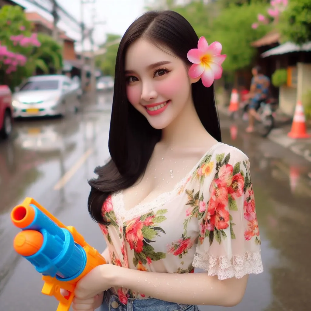 สงกรานต์ชุ่มฉ่ำ 💦 แจกฟรี | แกลเลอรีที่โพสต์โดย Ning Naphatt | Lemon8