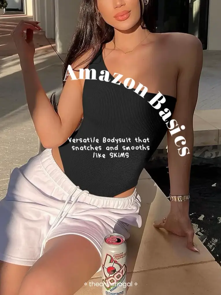 SKIMS Inspired One shoulder bodysuit | แกลเลอรีที่โพสต์โดย Claire Tee | Lemon8