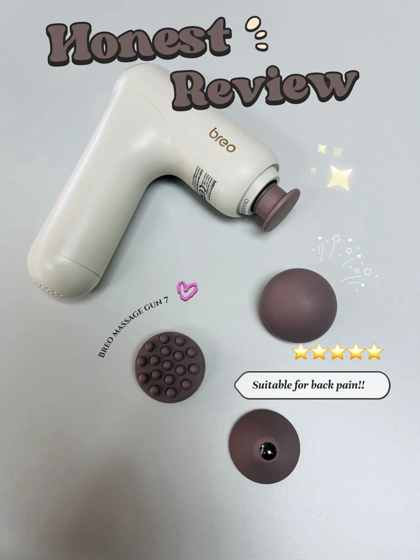 BREO MASSAGE GUN 7 | แกลเลอรีที่โพสต์โดย Pat Pat Pat | Lemon8