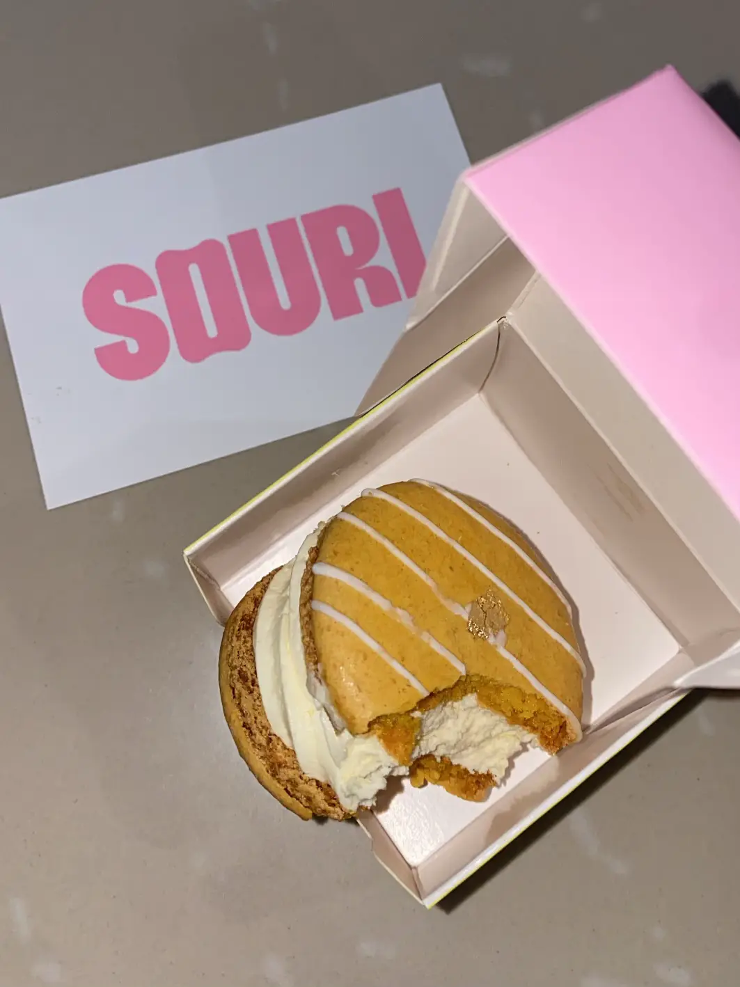 มาการอง souri แบรนด์ดารา! 🍭💚 | แกลเลอรีที่โพสต์โดย beampadaa🍇 | Lemon8