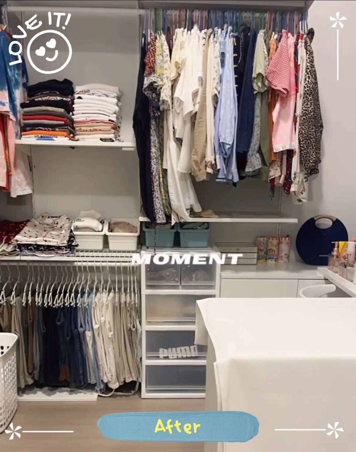 อยากมีที่เก็บเสื้อผ้าเยอะๆๆ 👗 | แกลเลอรีที่โพสต์โดย Ize Kitima | Lemon8