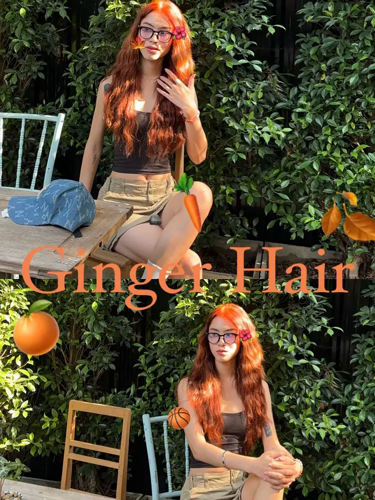 📌 แจกไอเดียสีผมแซ่บๆ Ginger Hair 🧡 | แกลเลอรีที่โพสต์โดย beautyaholic | Lemon8