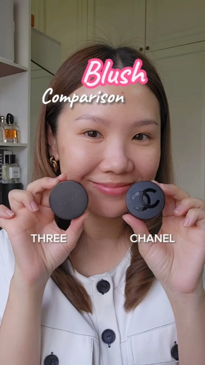 🎀 เทียบบรัชแบบกระปุก CHANEL และ THREE | วิดีโอที่เผยแพร่โดย MimiLovesLuxe | Lemon8