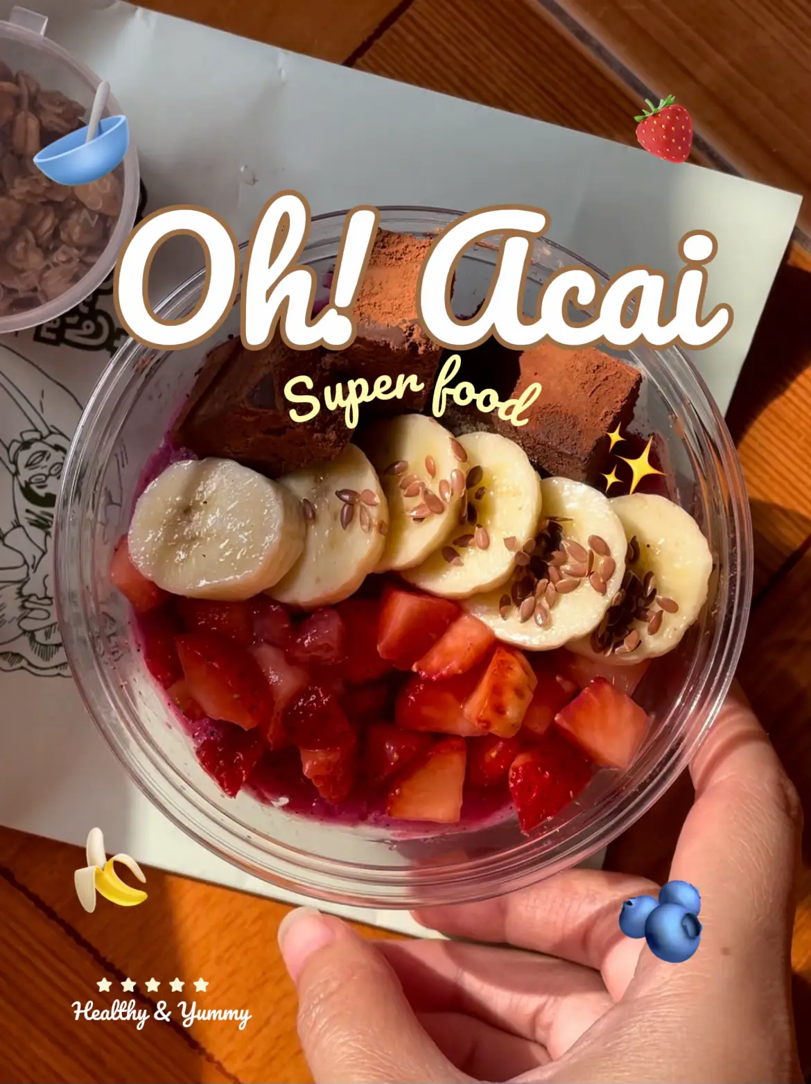 ครั้งแรกกับ Acai โอ้กระจู๋ อร่อยมากก 🫐 🥣 | แกลเลอรีที่โพสต์โดย ...