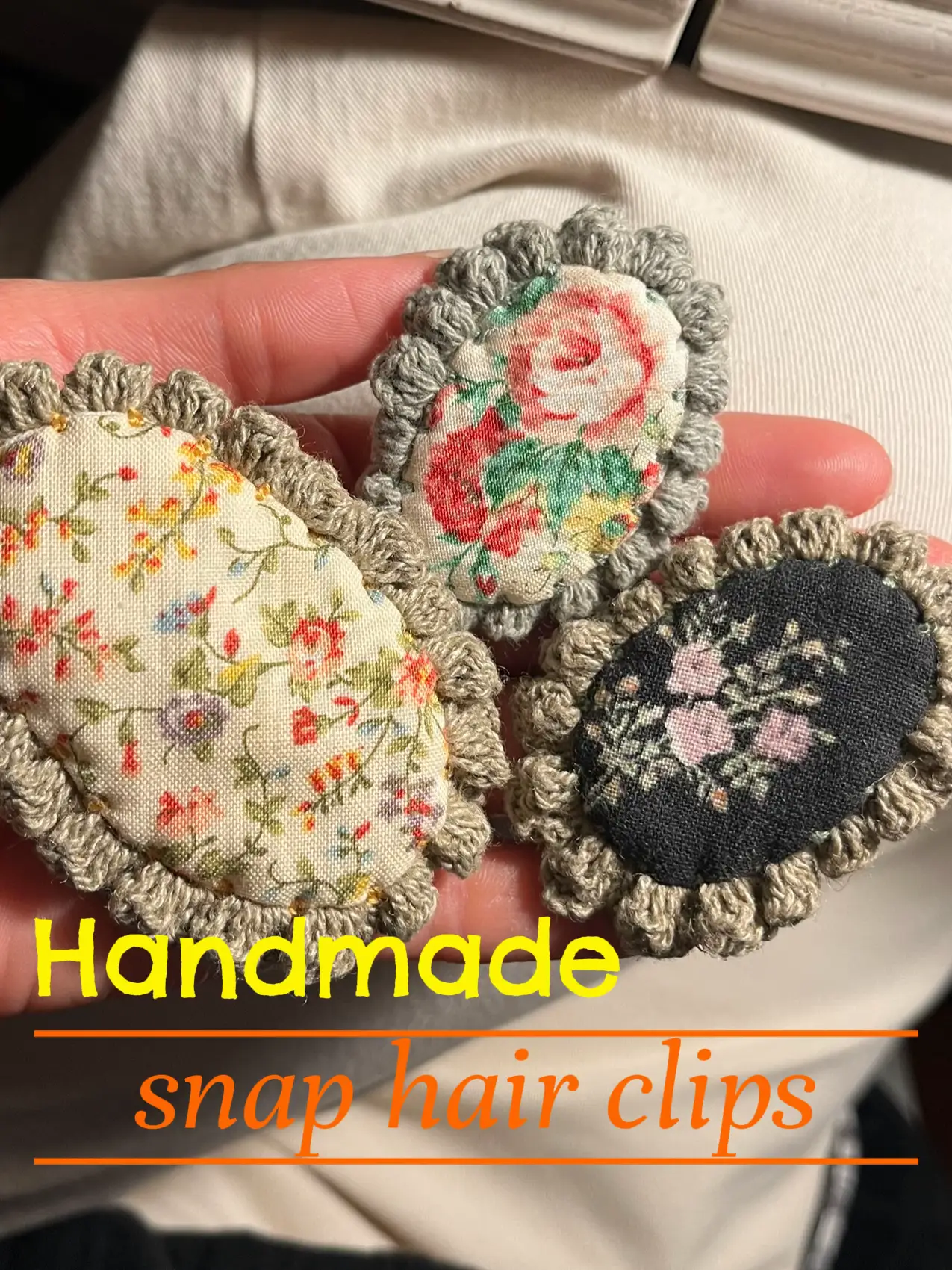 🧤รีวิวกิ๊บติดผม Handmade🧶 | แกลเลอรีที่โพสต์โดย yin*yang | Lemon8