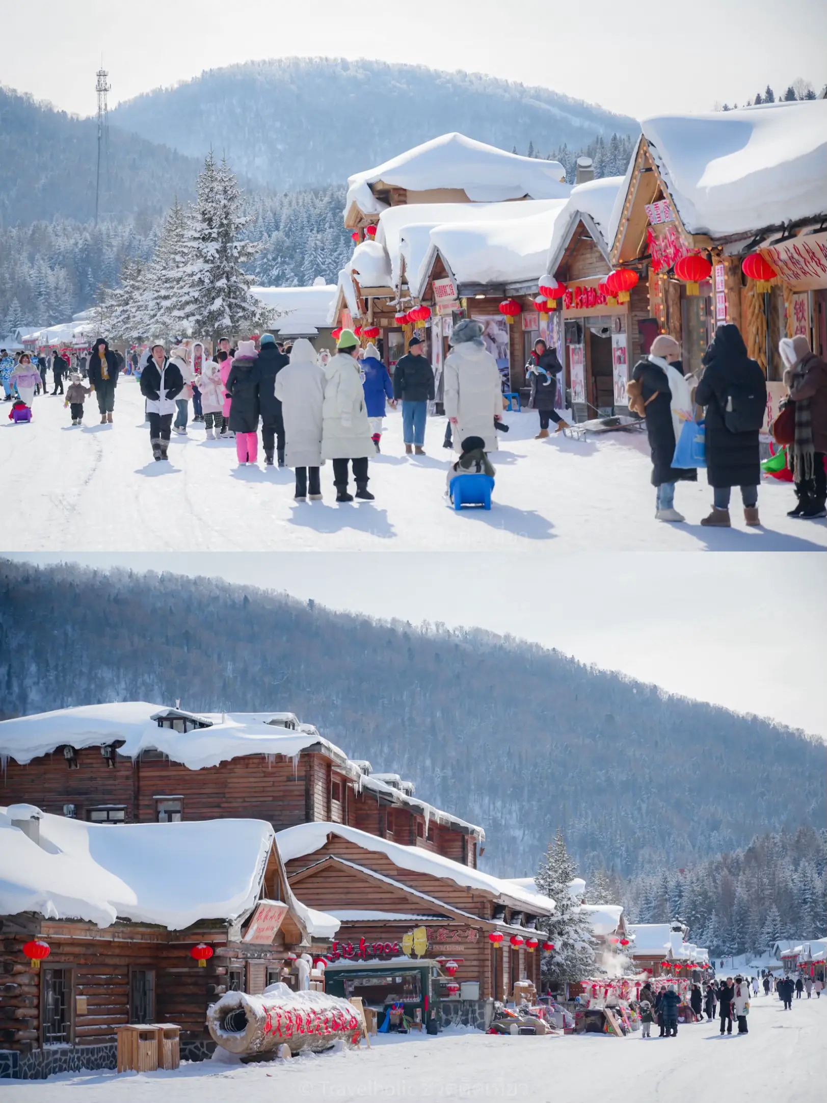 China Snow Town Village Dabble Cute Snow Village | Gallery posted by ...