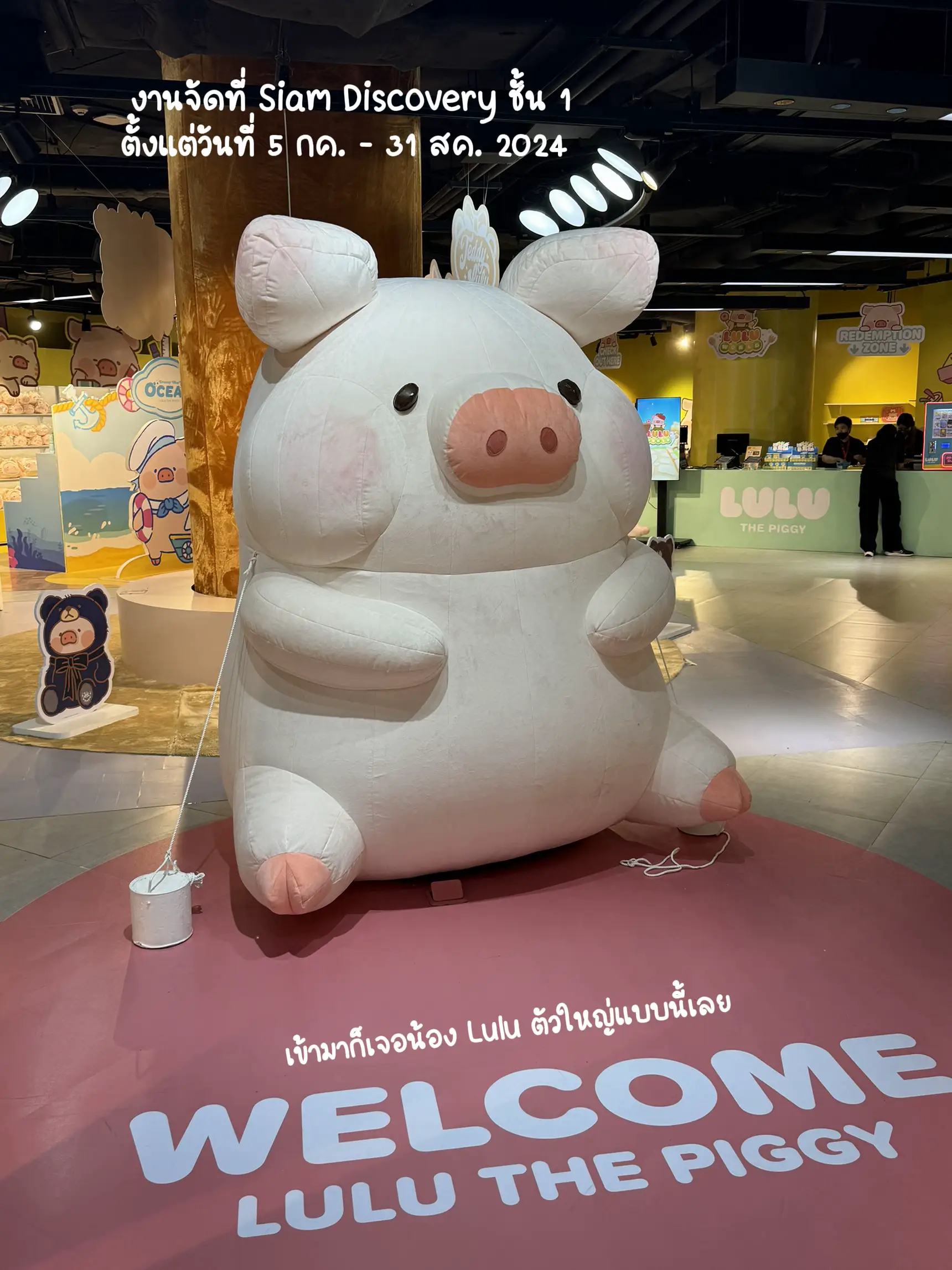 LULU the piggy มาจัด pop up store ที่ไทยแล้ว💕 | แกลเลอรีที่โพสต์โดย ...