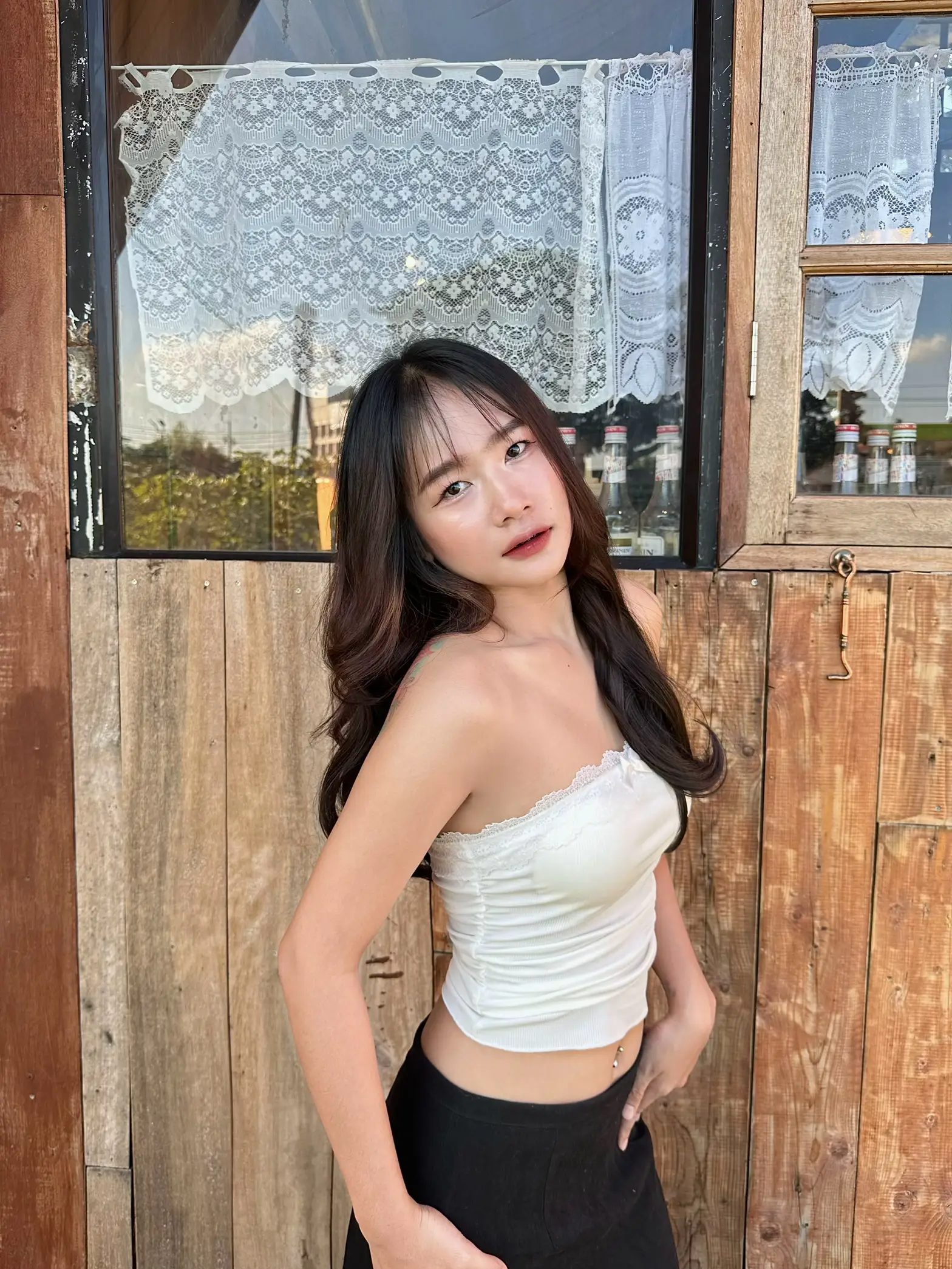 สูง 155 cm น้ำหนัก 49 kg ใส่กระโปรงยาวยังไงให้รอด! | แกลเลอรีที่โพสต์โดย ORAWAN6570 | Lemon8