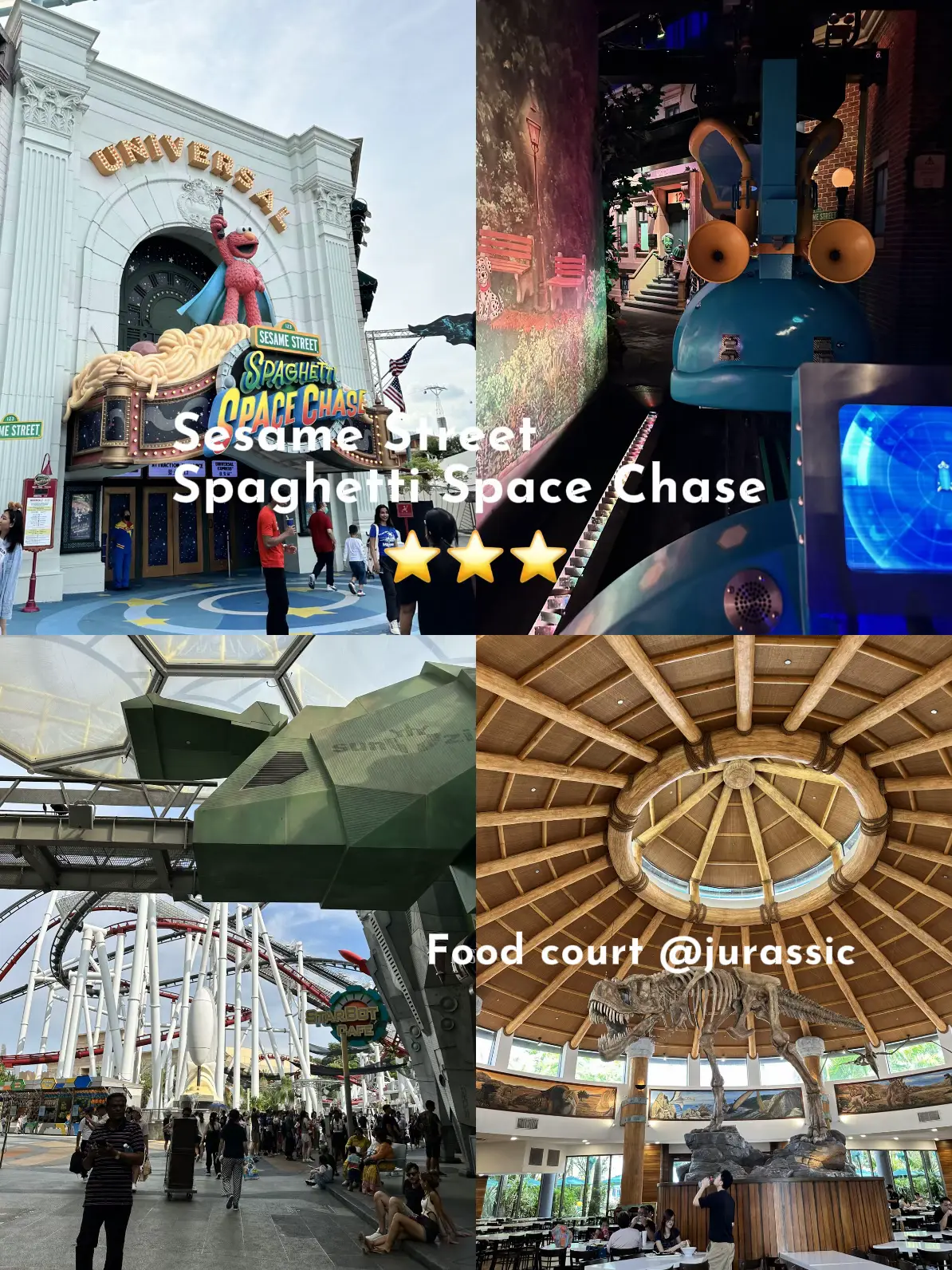 รีวิวเที่ยว universal singapore🎢🏰 เก็บเครื่องเล่นจุกๆ! | แกลเลอรีที่ ...