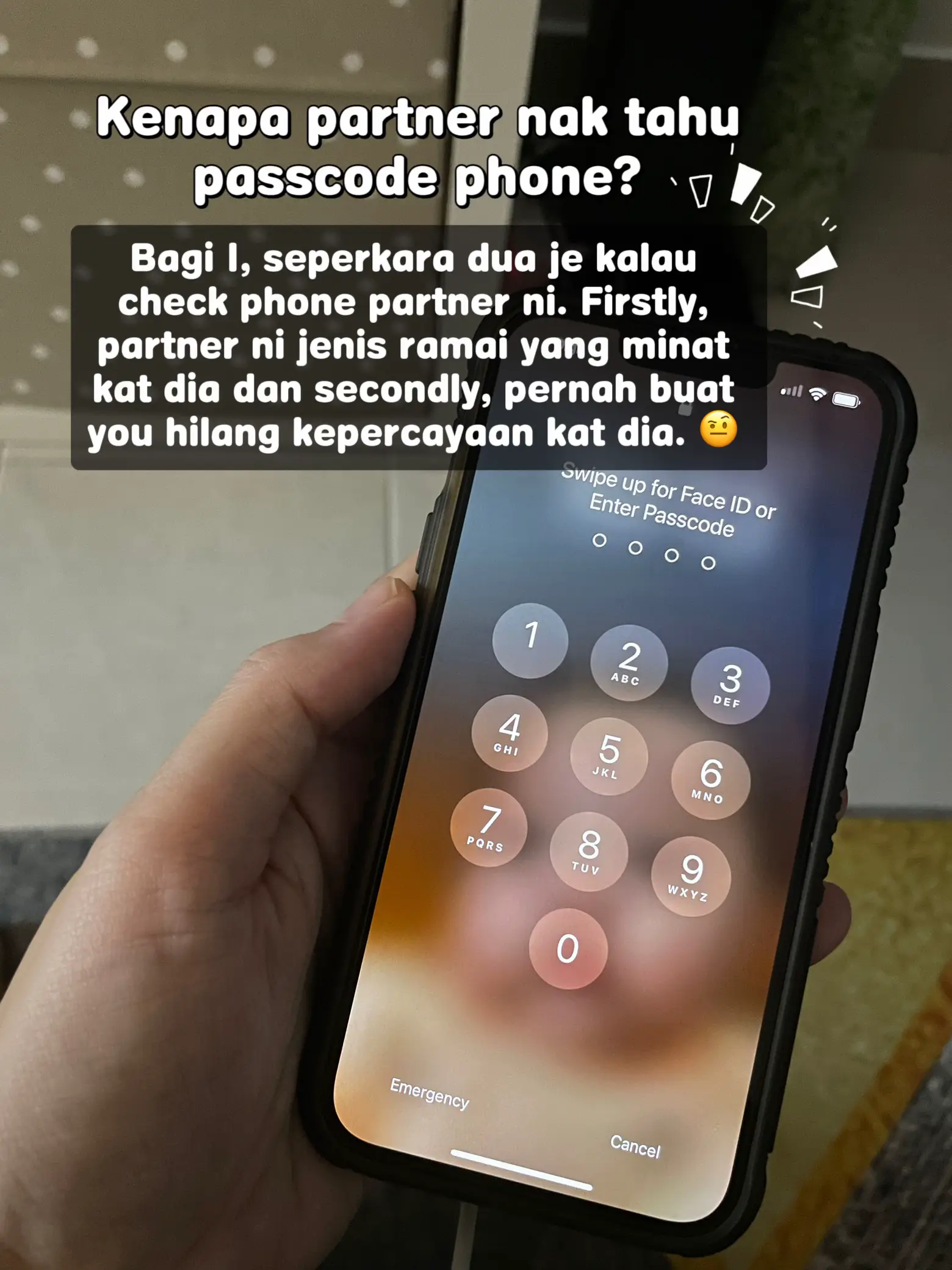 Tahu Phone Passcode Suami, Isteri Dikira Busy Body | Gallery posted by ...