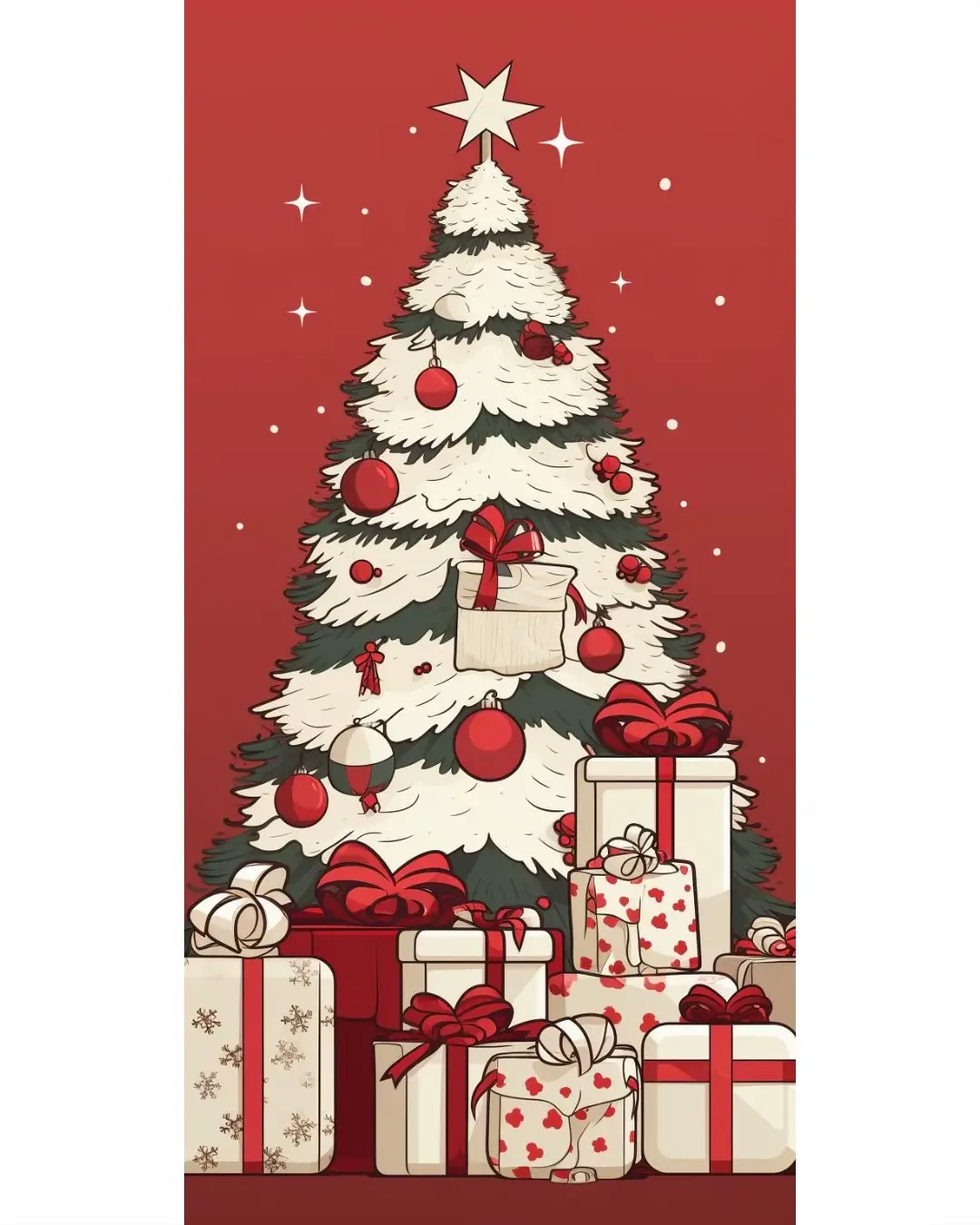 คริสต์มาสทั้งที จะขาดวอลเปเปอร์ได้ยังไง 🌲 🎁 แกลเลอรีที่โพสต์โดย Goodtoutou Lemon8