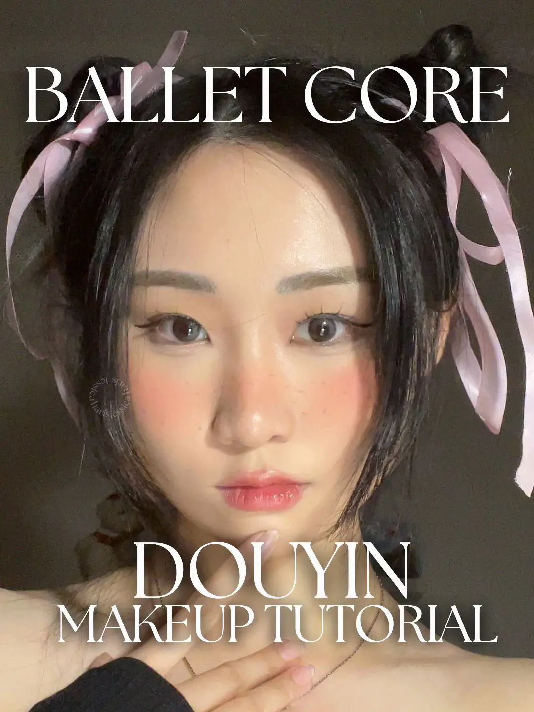 BALLET CORE DOUYIN makeup 🩰 | Video dipublikasikan oleh Jessica Haris ...