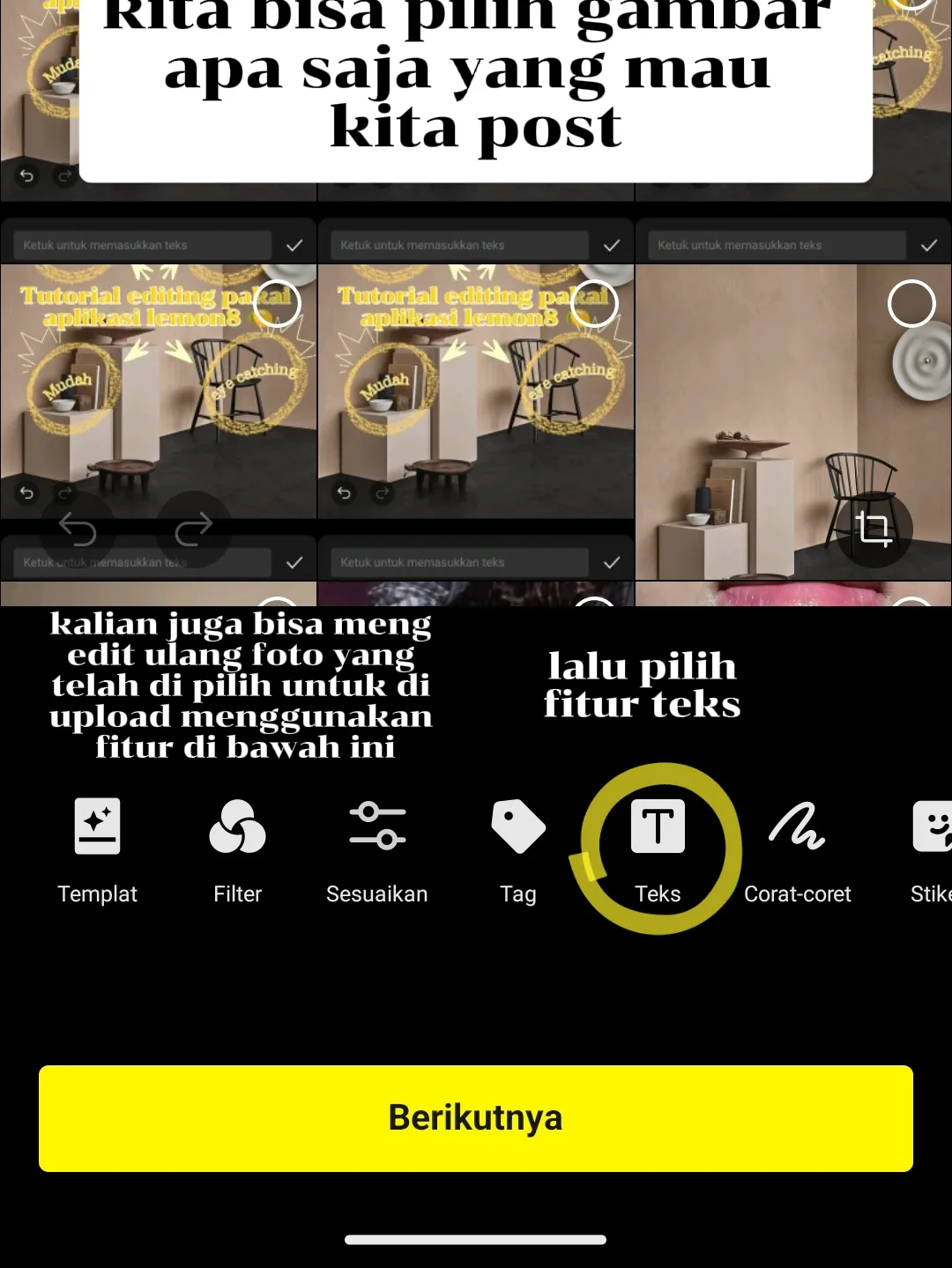 Tutorial editing pakai aplikasi lemon8 🍋 | Galeri diposting oleh Hera Dilla | Lemon8