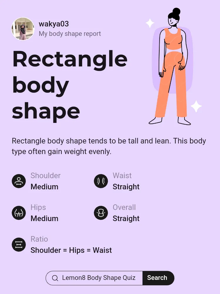 My Body Shape Report | Galeri diposting oleh wakya03 | Lemon8