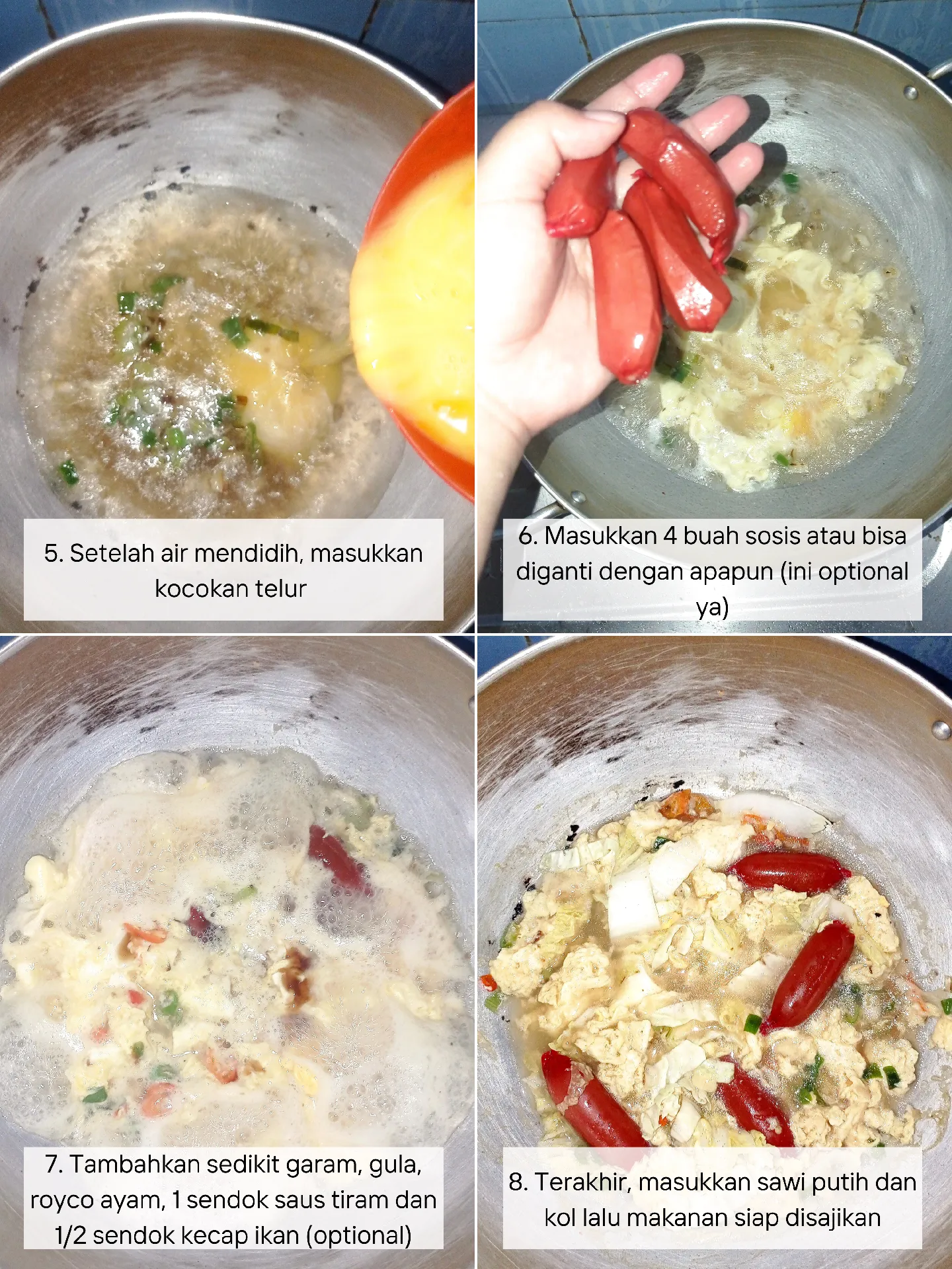 How to make sup telur diet friendly | แกลเลอรีที่โพสต์โดย Tanzillaaanf ...