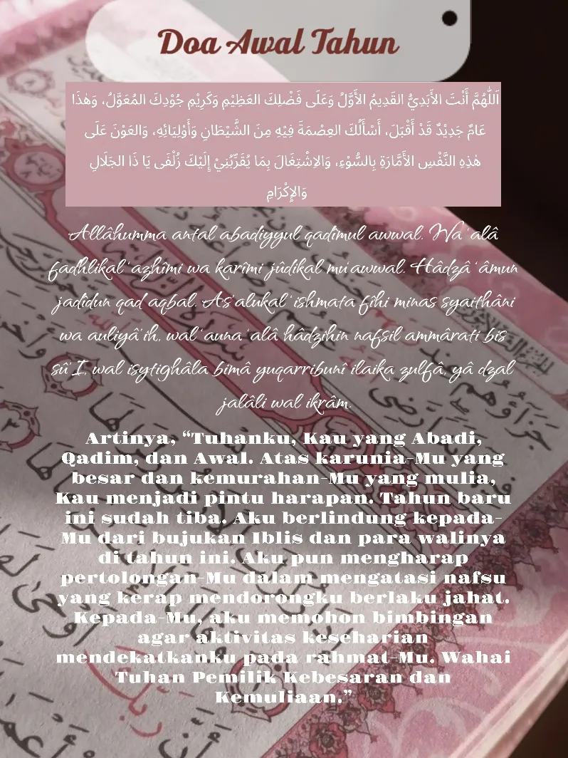 DOA PENGHUJUNG TAHUN | Galeri diposting oleh Poppy | Lemon8