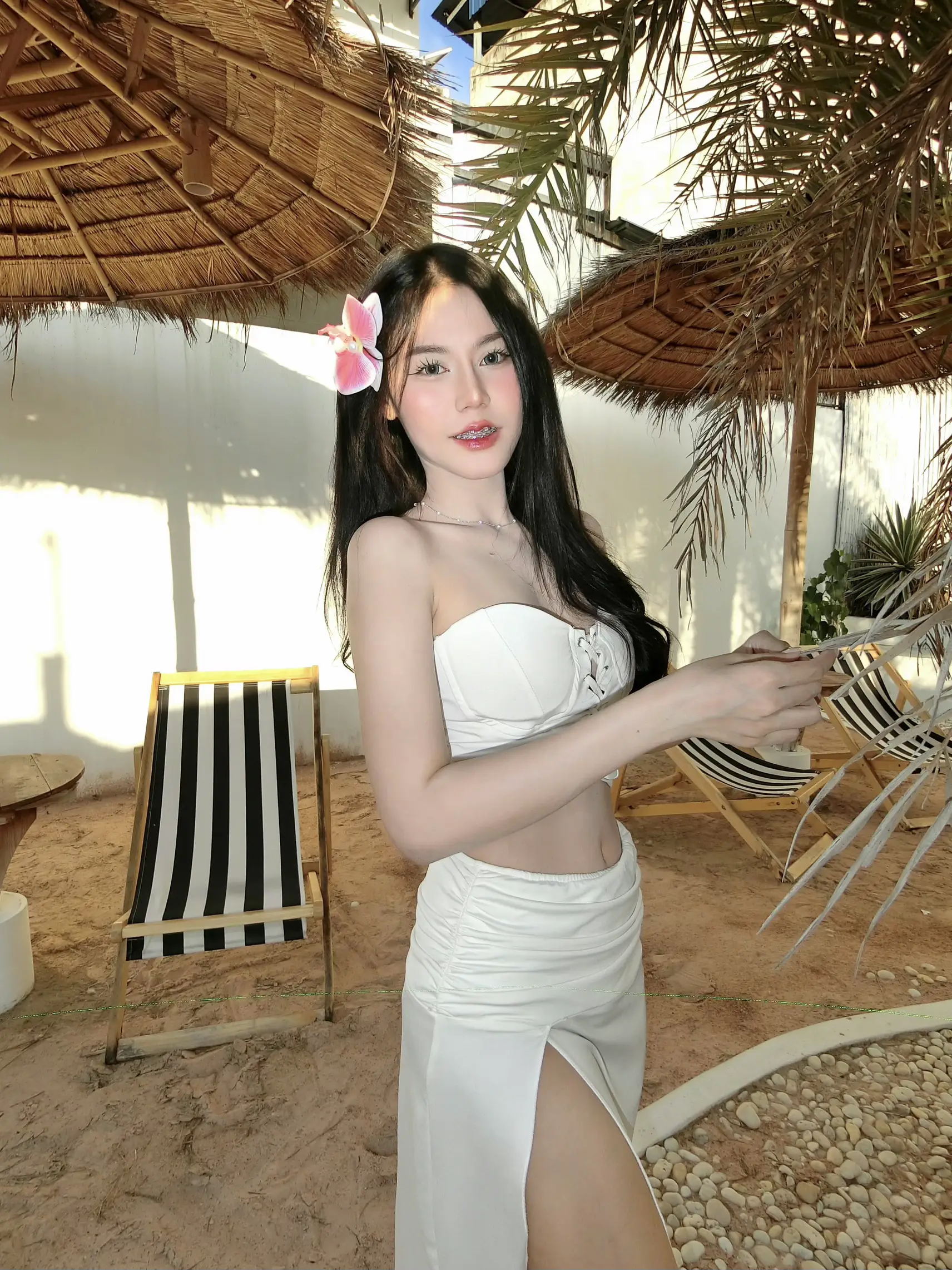 OOTD แต่งตัวไปทะเลกัน 🌸🏝 | แกลเลอรีที่โพสต์โดย Duang chanom | Lemon8