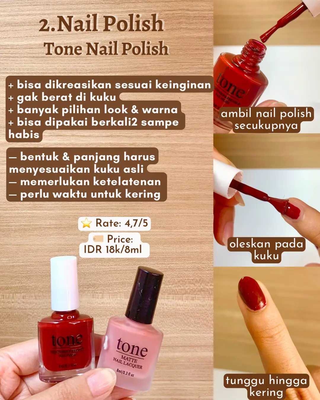 3 Pilihan Self Nail Art Biar Kuku Selalu Slayyy💅🏼 | Galeri disiarkan ...