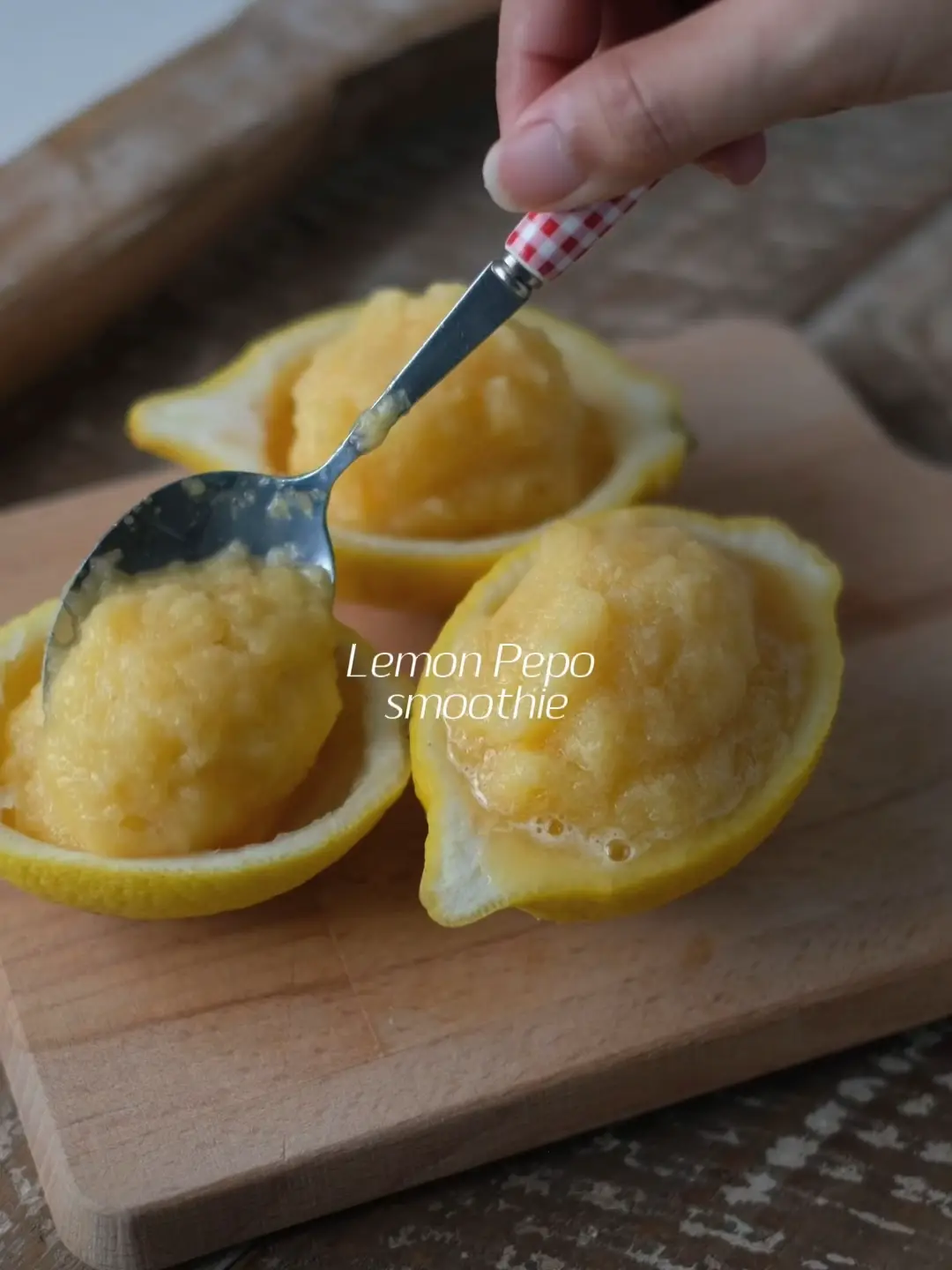 🍋 Lemon Pepo Smoothie : หวานเย็น ชื่นใจ ☺️ | วิดีโอที่เผยแพร่โดย Biere.titi | Lemon8