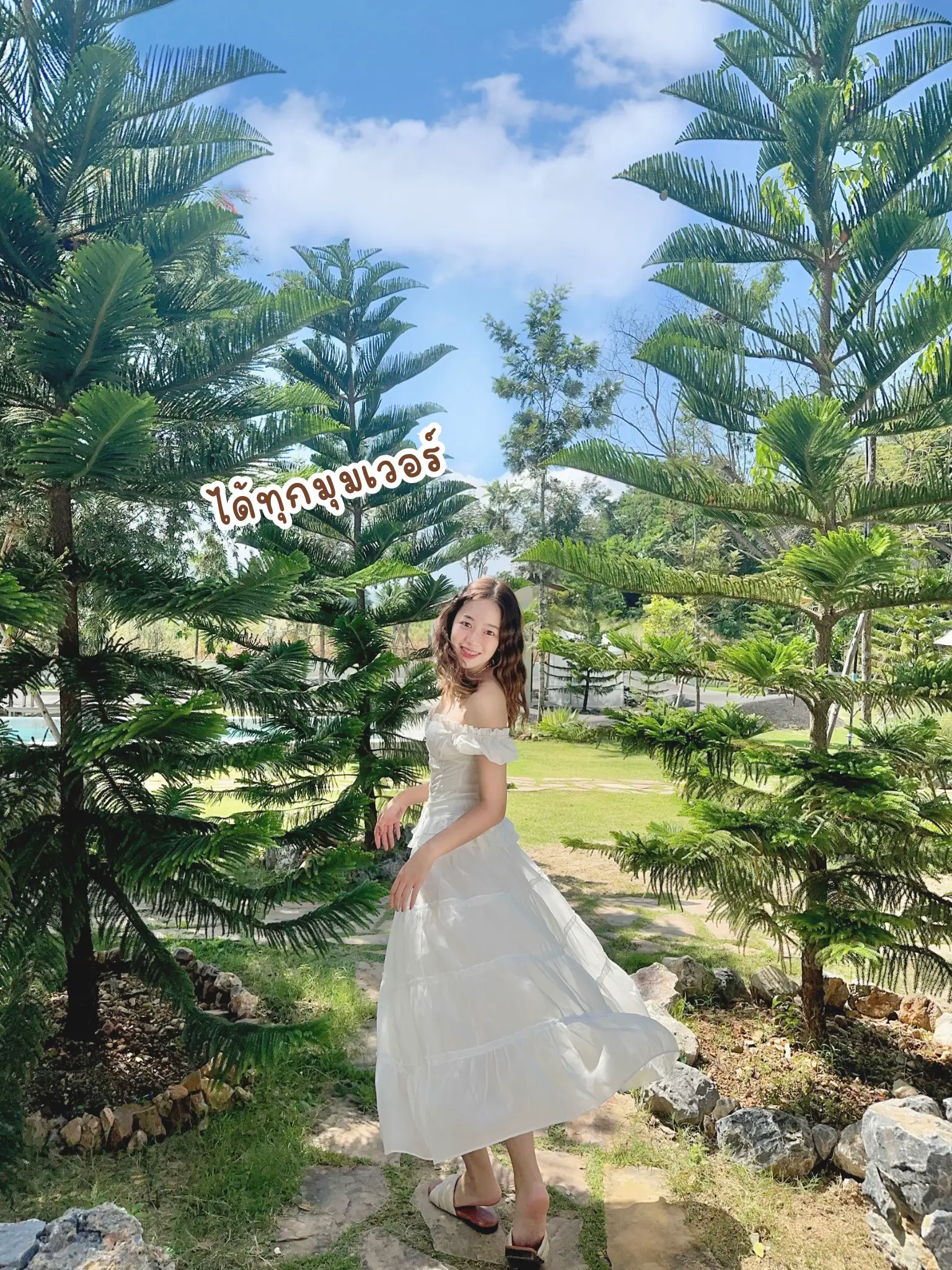 พิกัดคาเฟ่ตากผ้าที่เขาใหญ่! 👗⛅️ | แกลเลอรีที่โพสต์โดย Aomjai💗 | Lemon8