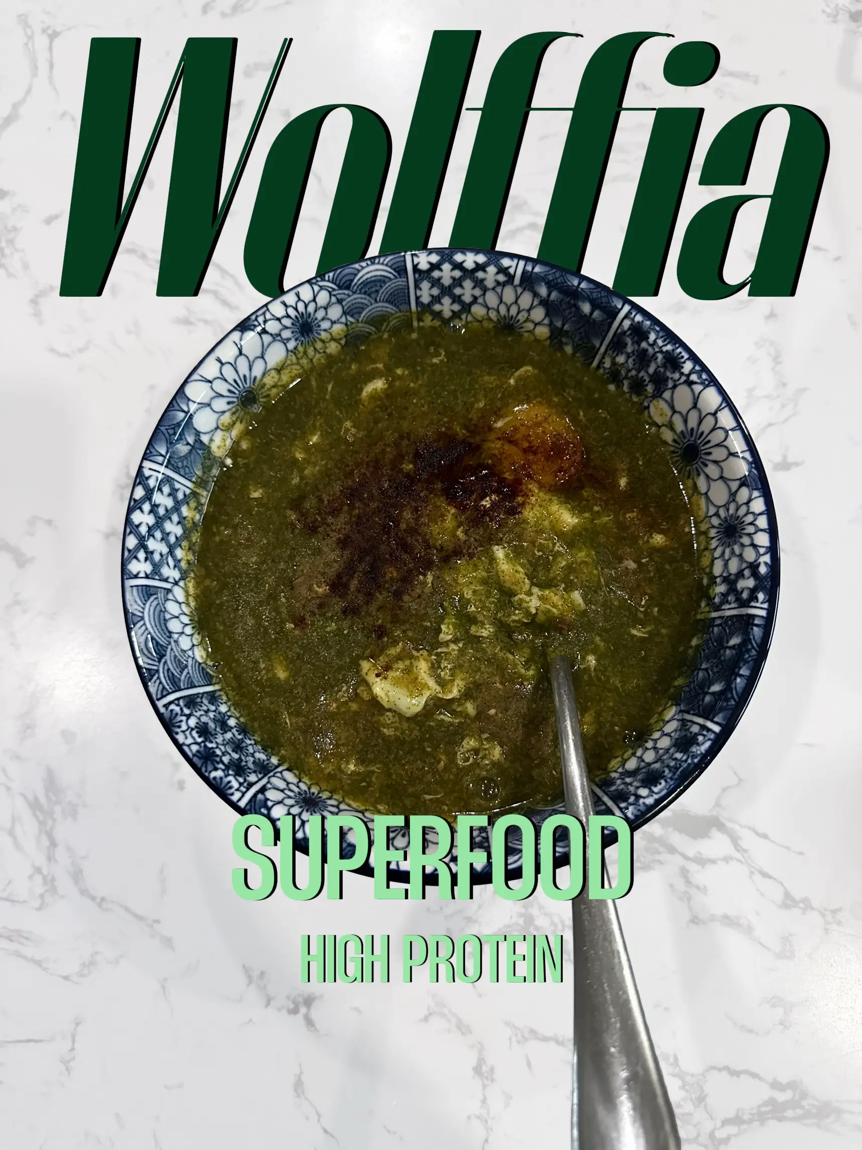 “WOLFFIA” superfood ตัวดัง ประโยชน์จึ้งมาก😍 ทำได้หลายเมนู😋 | แกลเลอรีที่โพสต์โดย .miu | มิว | Lemon8