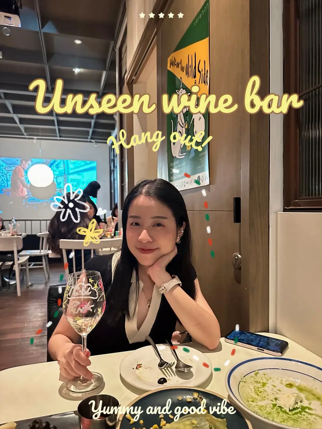 Hang out! Unseen wine bar | แกลเลอรีที่โพสต์โดย pppinkii | Lemon8