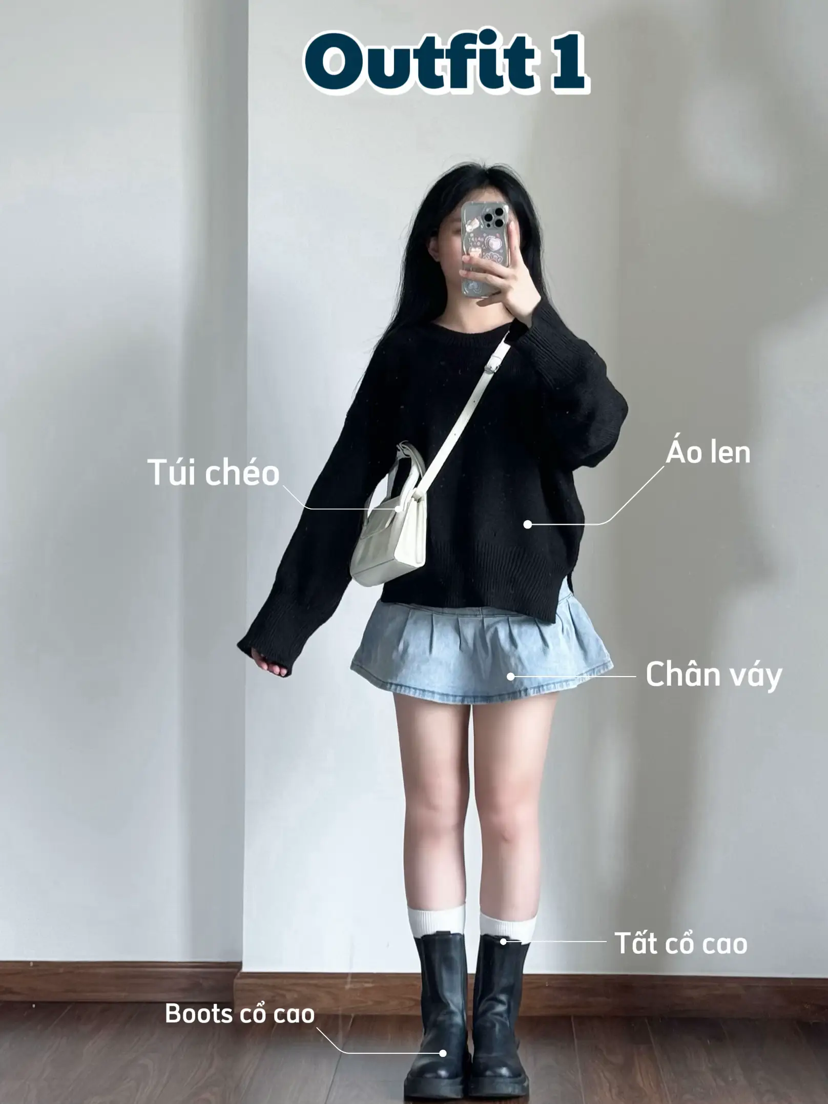 Gợi ý outfit mùa đông cho CÔ NÀNG CHÂN NGẮN | Bộ sưu tập do Nấmm đăng ...