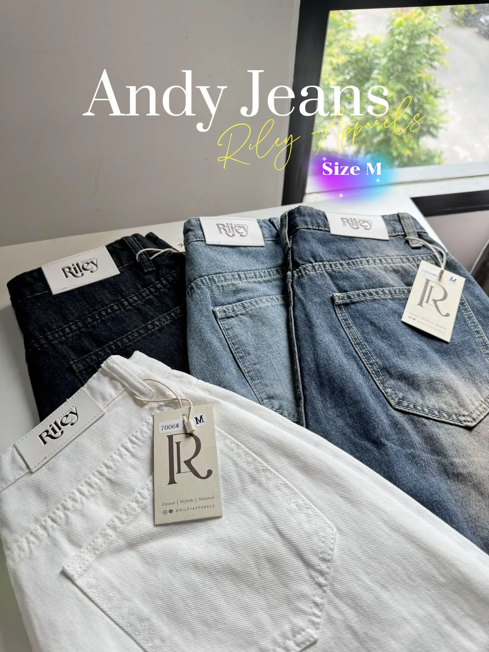 [Review] Andy jeans ไซต์ M สำหรับการตัดสินใจซื้อในแต่ละสี💘 | แกลเลอรี ...