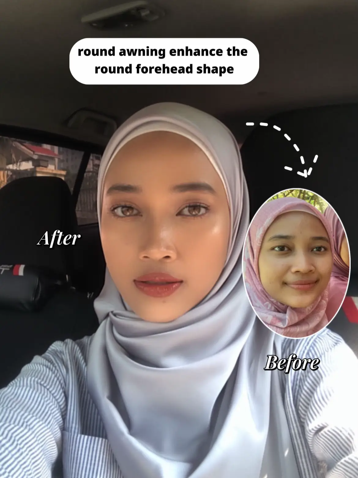 My 3 Go-To-Hijab Style for Oval Face Shape 🧕🏻 | Galeri disiarkan oleh nrshamimie | Lemon8