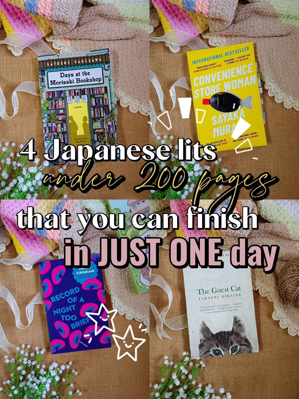 Japanese Lit that you can finish in ONE day 🤓 | Galeri disiarkan oleh ...