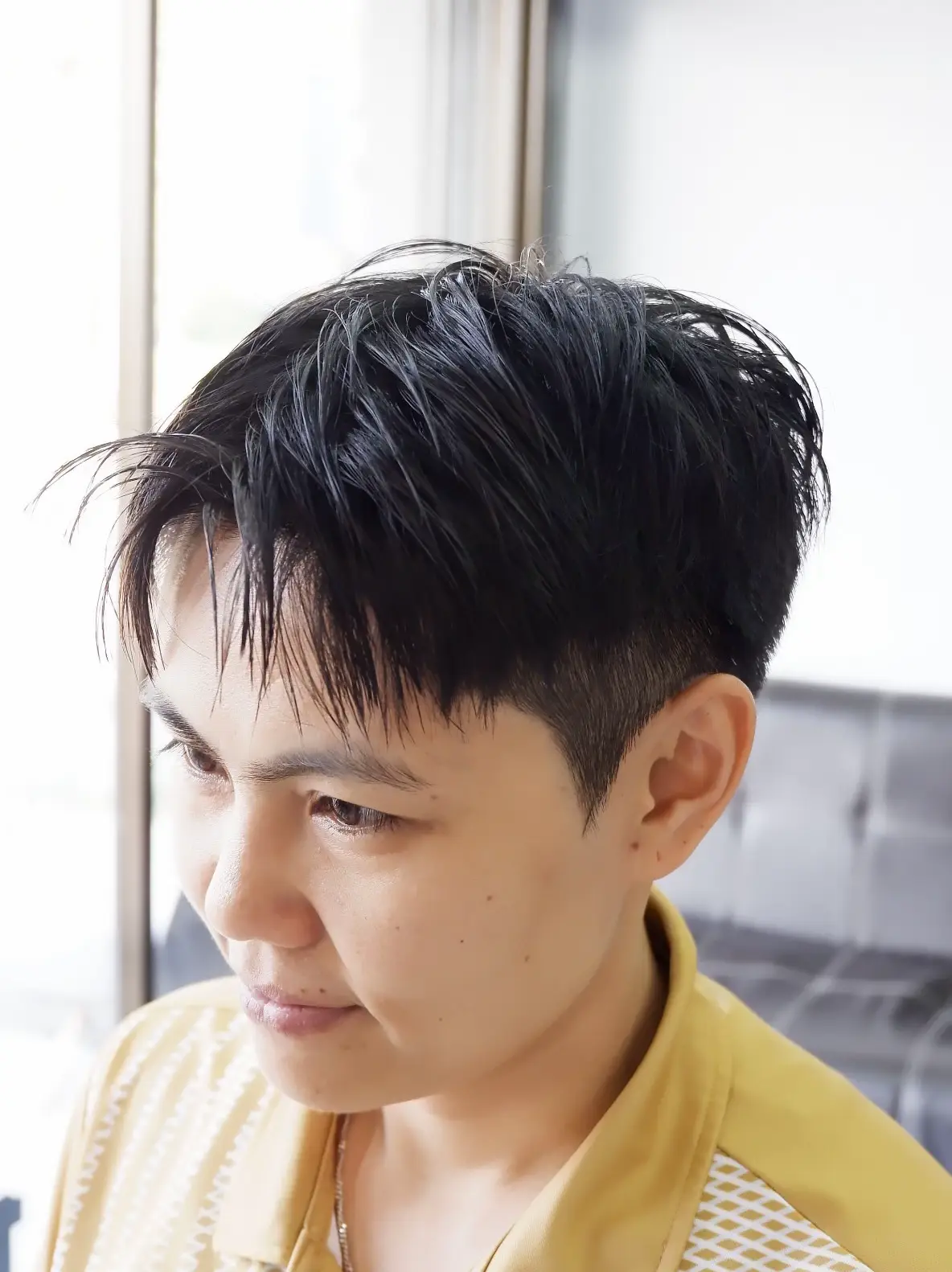 Drop cut ทรงผมสั้น สบาย | แกลเลอรีที่โพสต์โดย Zo.hair_ | Lemon8