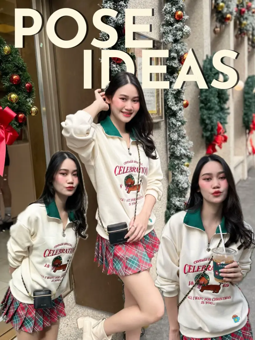 Pose Ideas 🍅🎄 แกลเลอรีที่โพสต์โดย 𝑴𝒊𝒏𝒏𝒕𝒕𝒐 Lemon8
