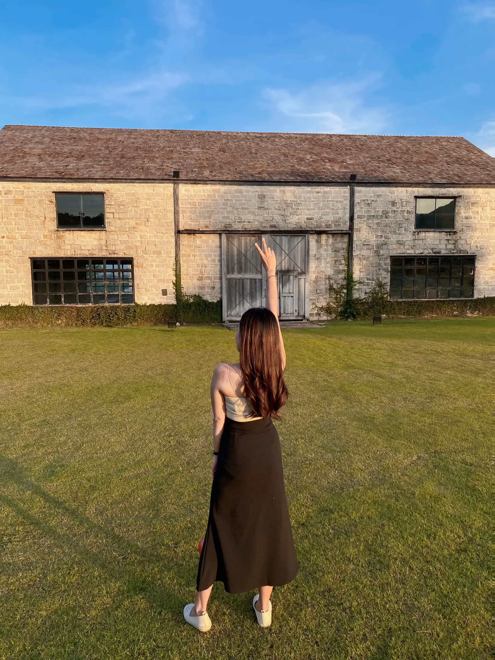 สาว 150 cm. ก็ใส่กระโปรงยาวได้นะ | แกลเลอรีที่โพสต์โดย FI Filmm | Lemon8