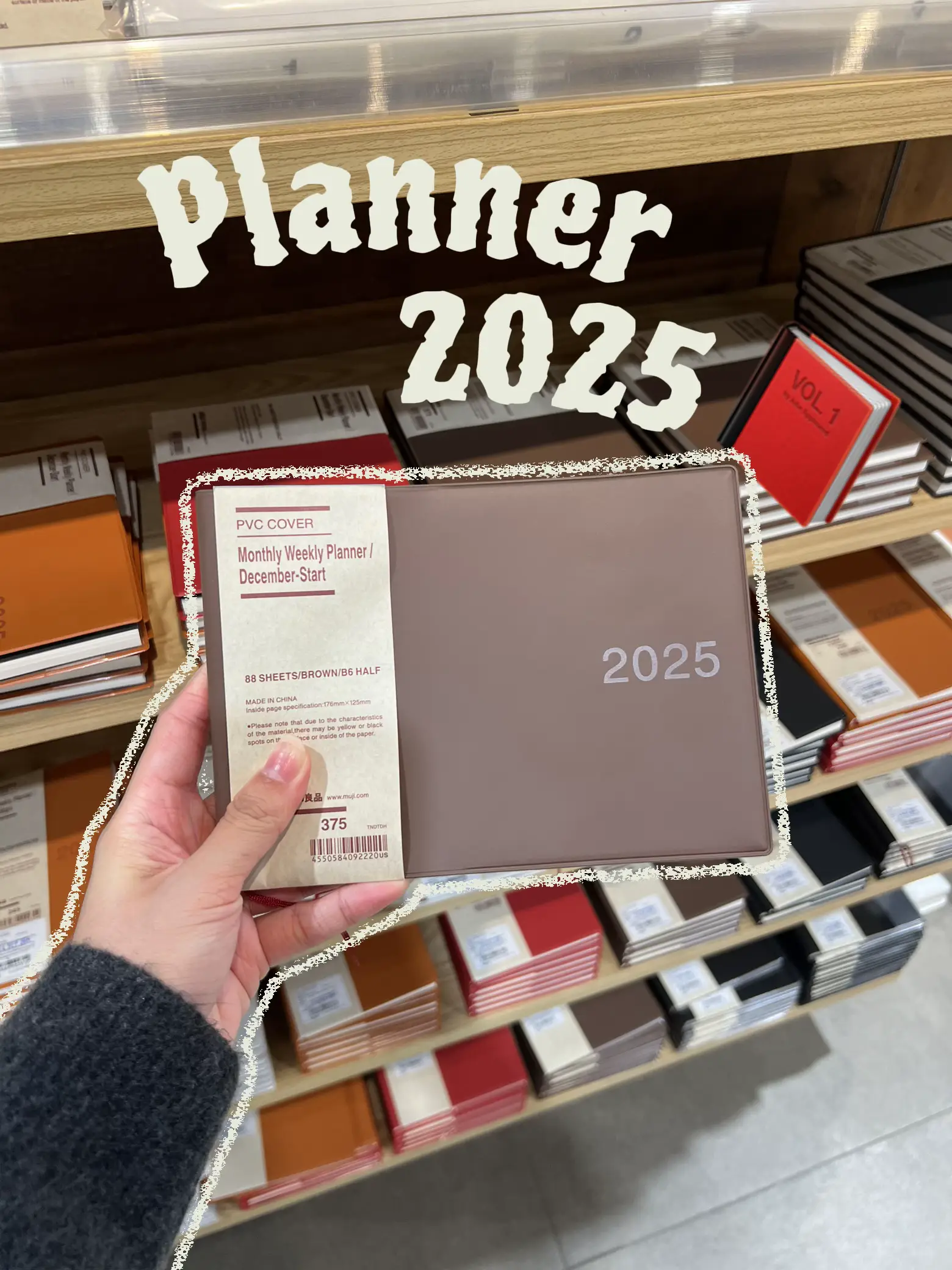 Planner 2025 จาก muji มีสีใหม่ด้วย!🤎 | แกลเลอรีที่โพสต์โดย อโวคาดี้🥑 | Lemon8
