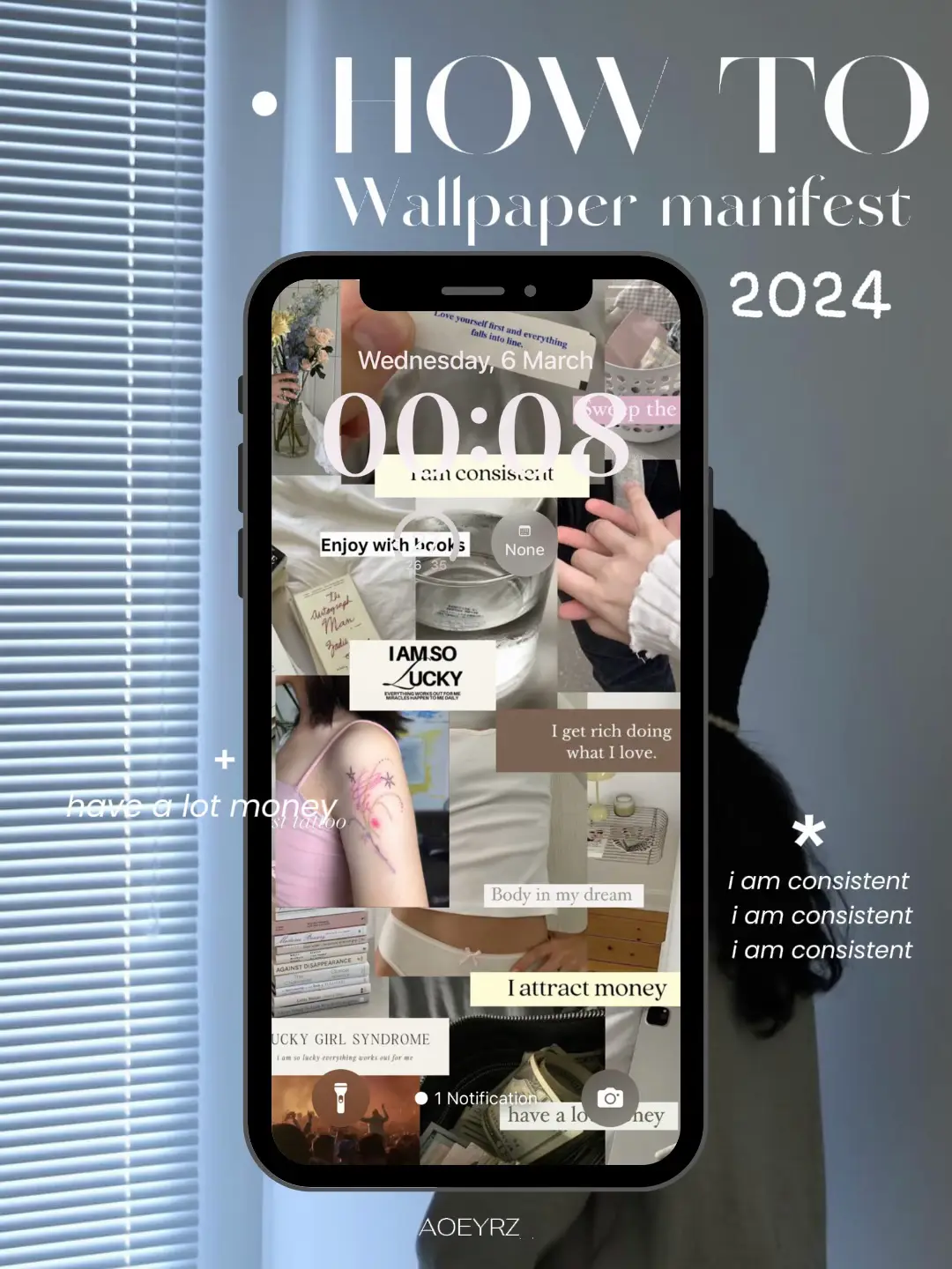 💡* HOW TO สอนทำ Wallpaper Manifest 2O24 ได้ง่ายๆ!🪄🌟 | แกลเลอรีที่โพสต์ ...