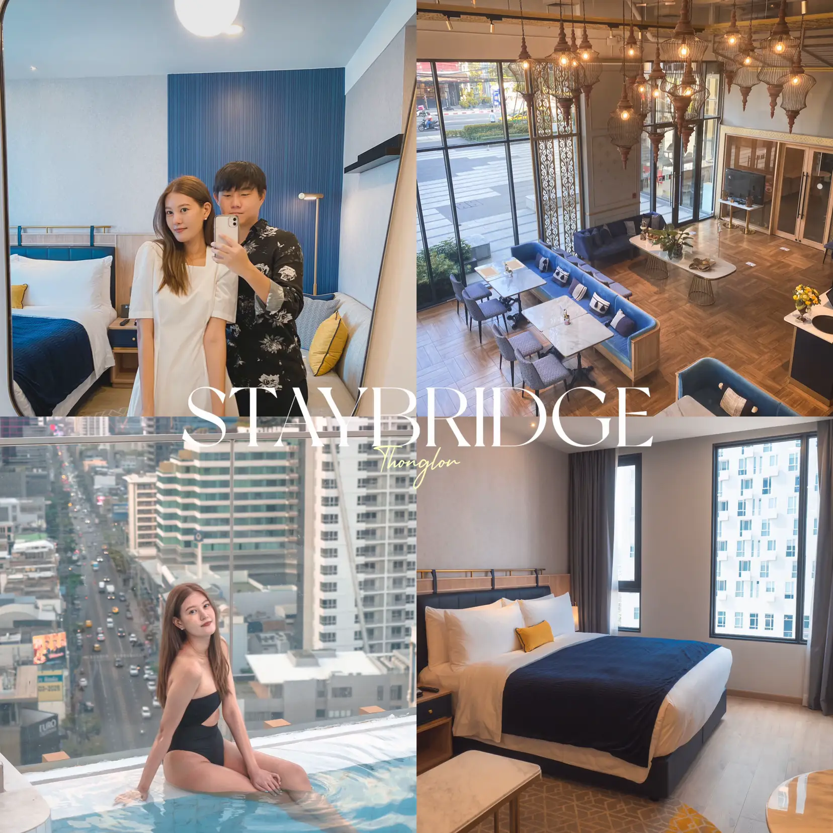 9 staycation ในกรุงเทพ สะกิดแฟนไปกันนน🥰 | แกลเลอรีที่โพสต์โดย Theworldisoutthere | Lemon8