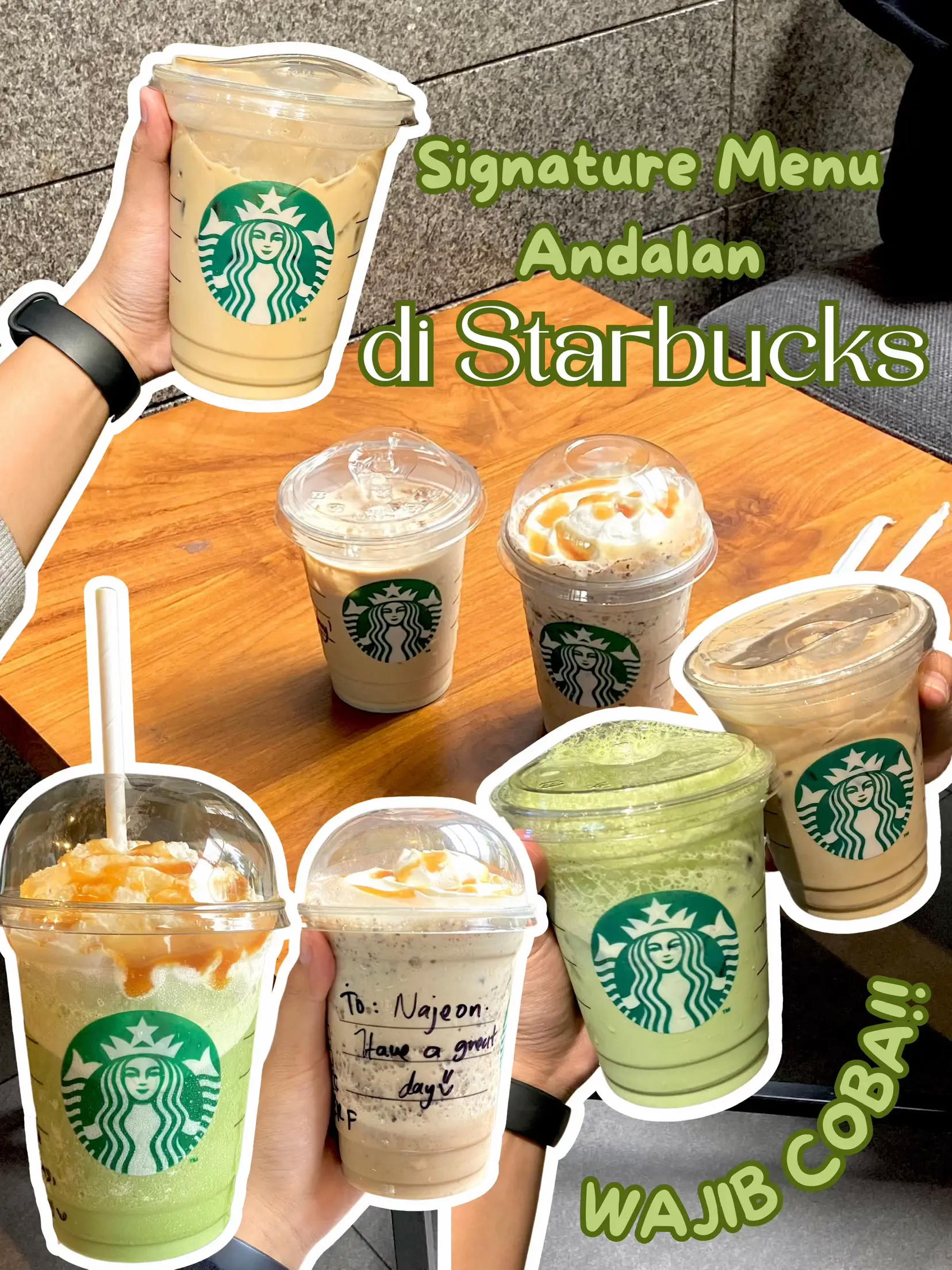 Signature Menu Andalan di Starbucks | WAJIB COBA! | Galeri diposting ...