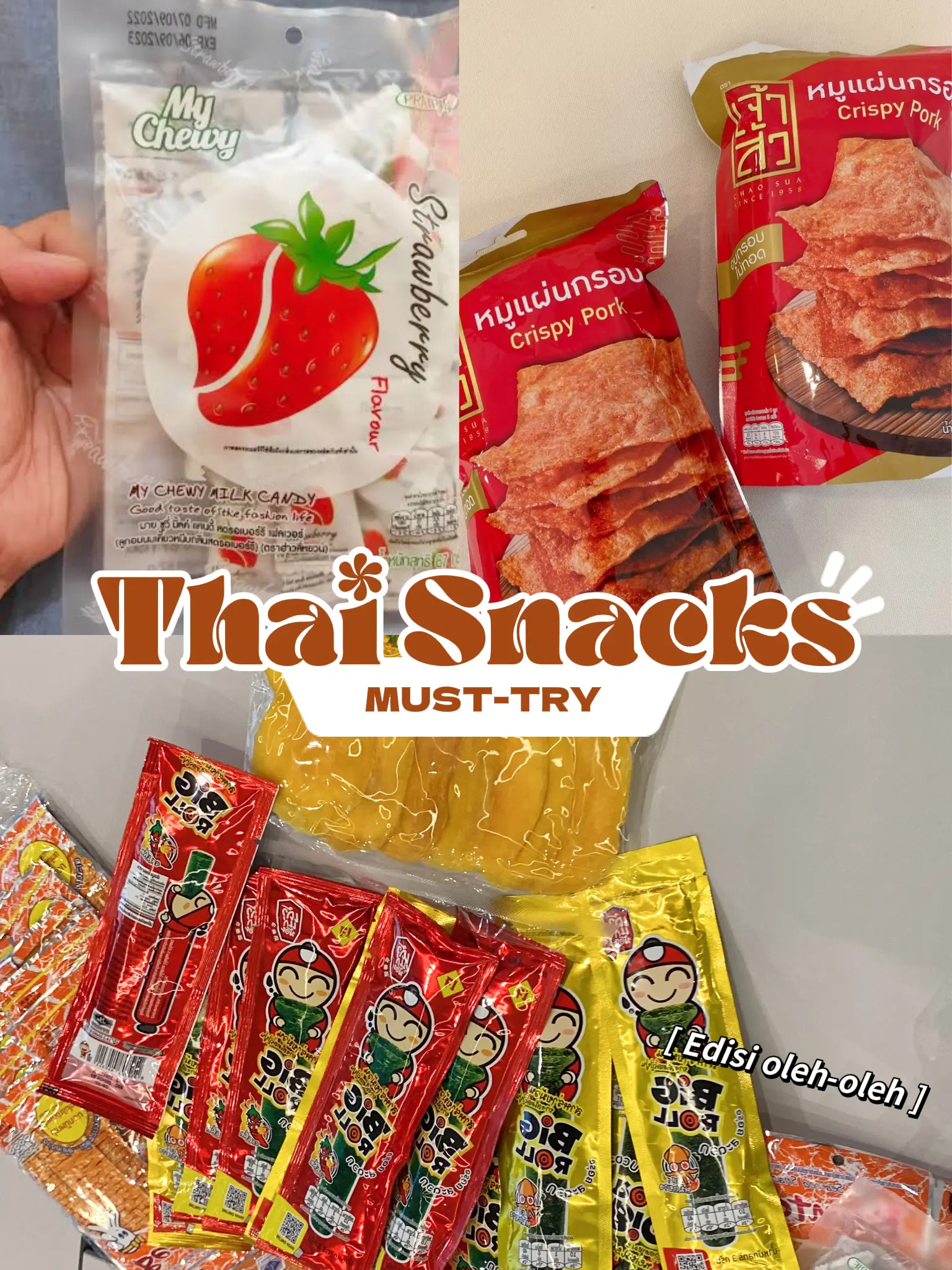 Review Oleh-oleh Snack dari Thailand 🇹🇭 | Galeri diposting oleh Jessica ...