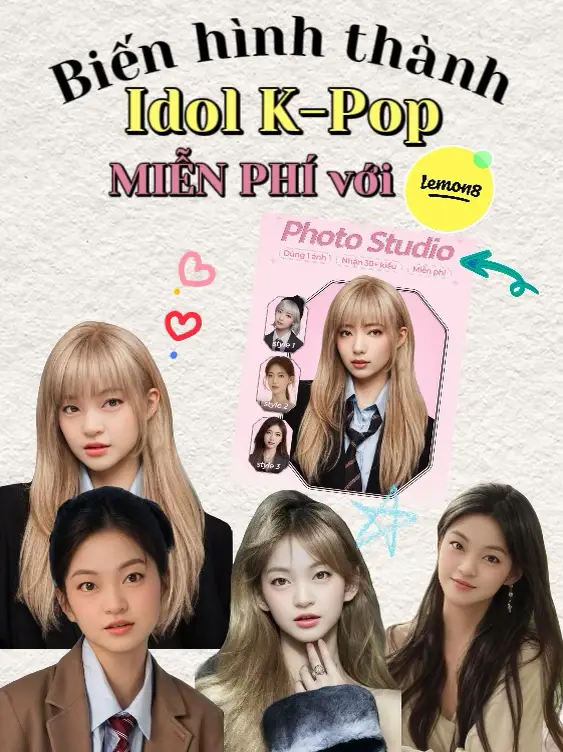Biến hình thành idol K-Pop cùng Lemon8 | Gallery posted by neyuyud | Lemon8