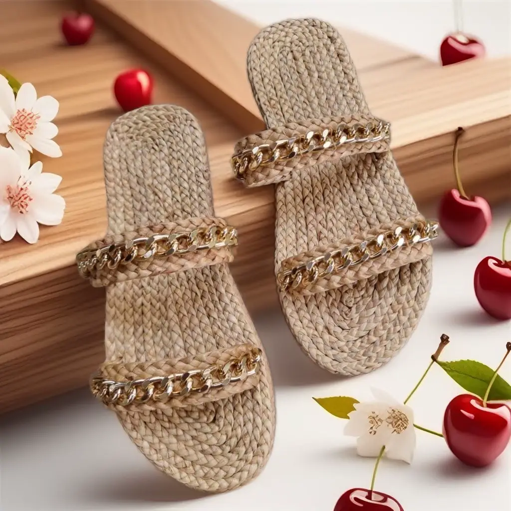 Macrame Slippers | Gallery posted by @baanstraw | Lemon8