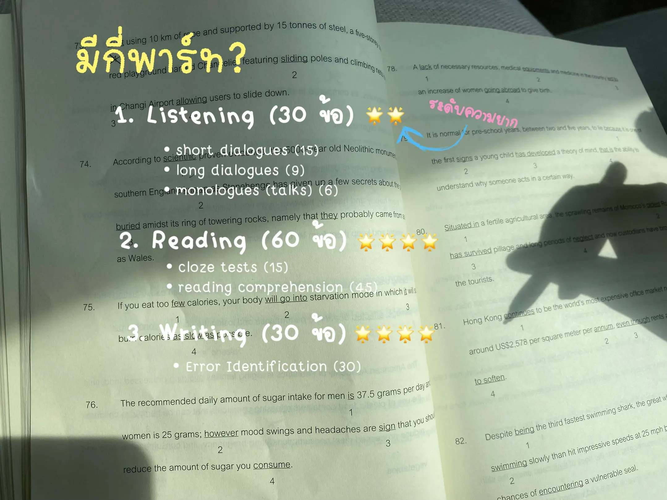 รีวิวข้อสอบ Thai-Tep - การค้นหาใน Lemon8