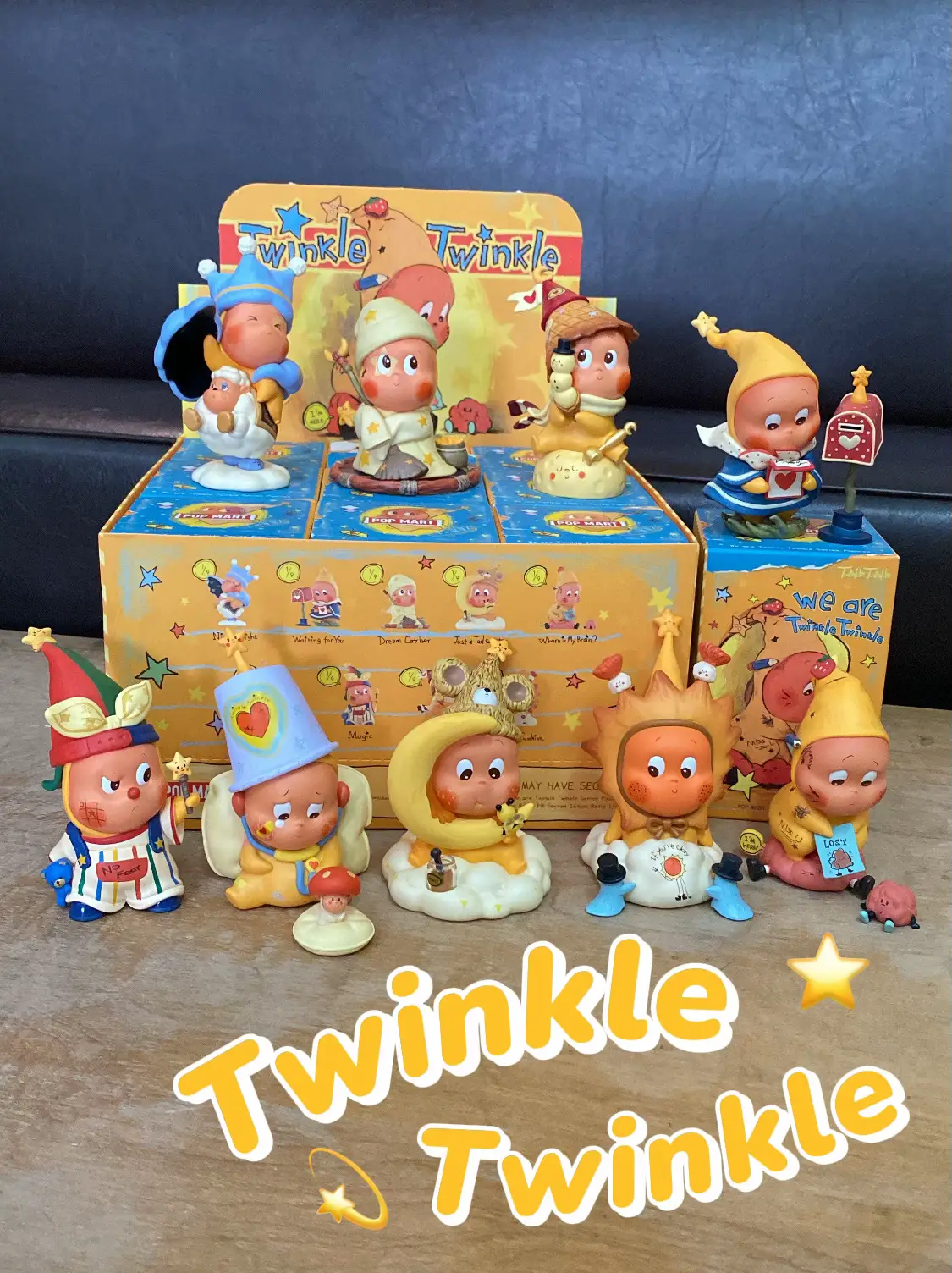รีวิวน้องดาว “Twinkle Twinkle” จาก Popmart⭐️ | แกลเลอรีที่โพสต์โดย mookmmkk | Lemon8