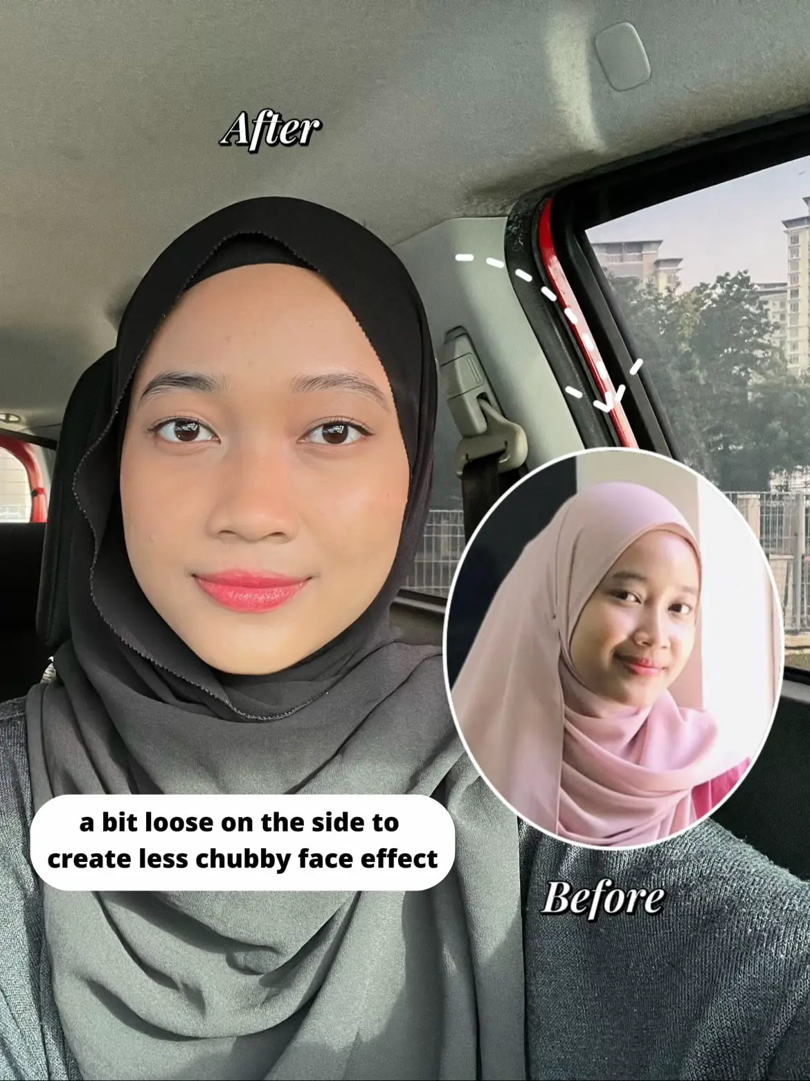 My 3 Go-To-Hijab Style for Oval Face Shape 🧕🏻 | Galeri disiarkan oleh nrshamimie | Lemon8