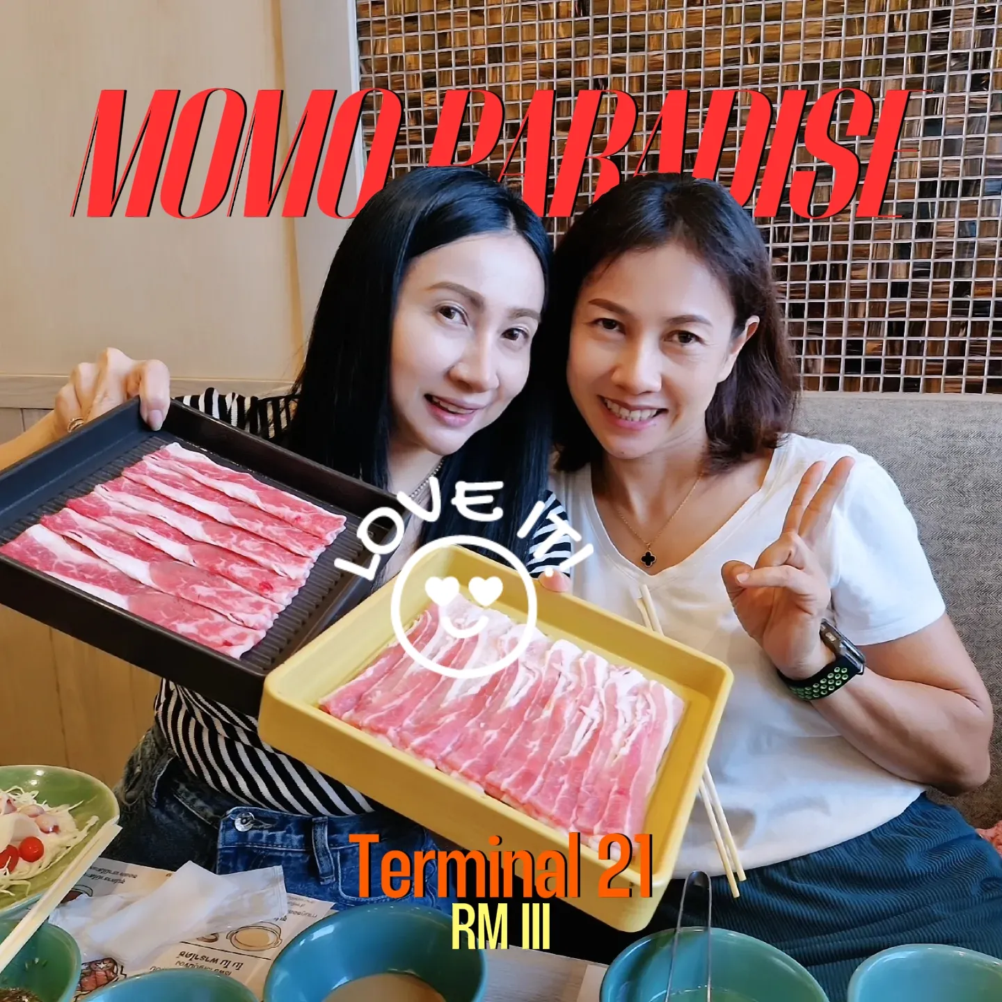 "เพิ่งเคยกินครั้งแรกในชีวิต" MOMO PARADISE 🥘🥓🥩🥗🍧🤭 | แกลเลอรีที่โพสต์โดย ♡ミ𝑵𝒖𝒕𝒕𝒚ˎˊ˗ | Lemon8